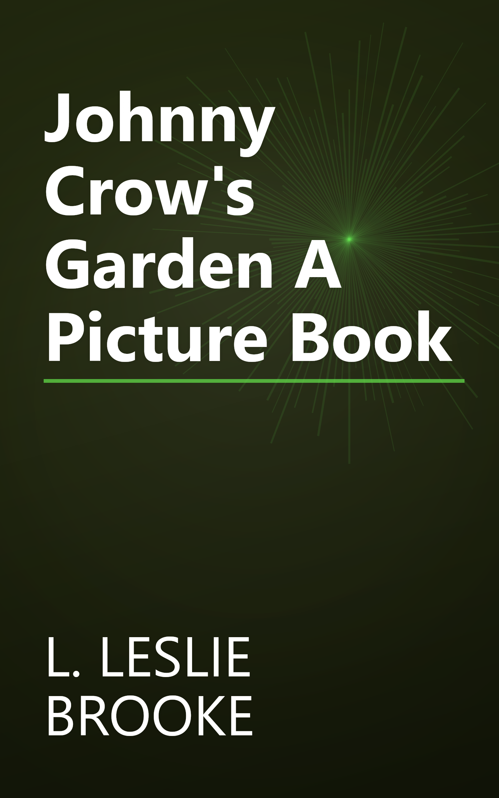 Johnny Crow's Garden A Picture Book book cover