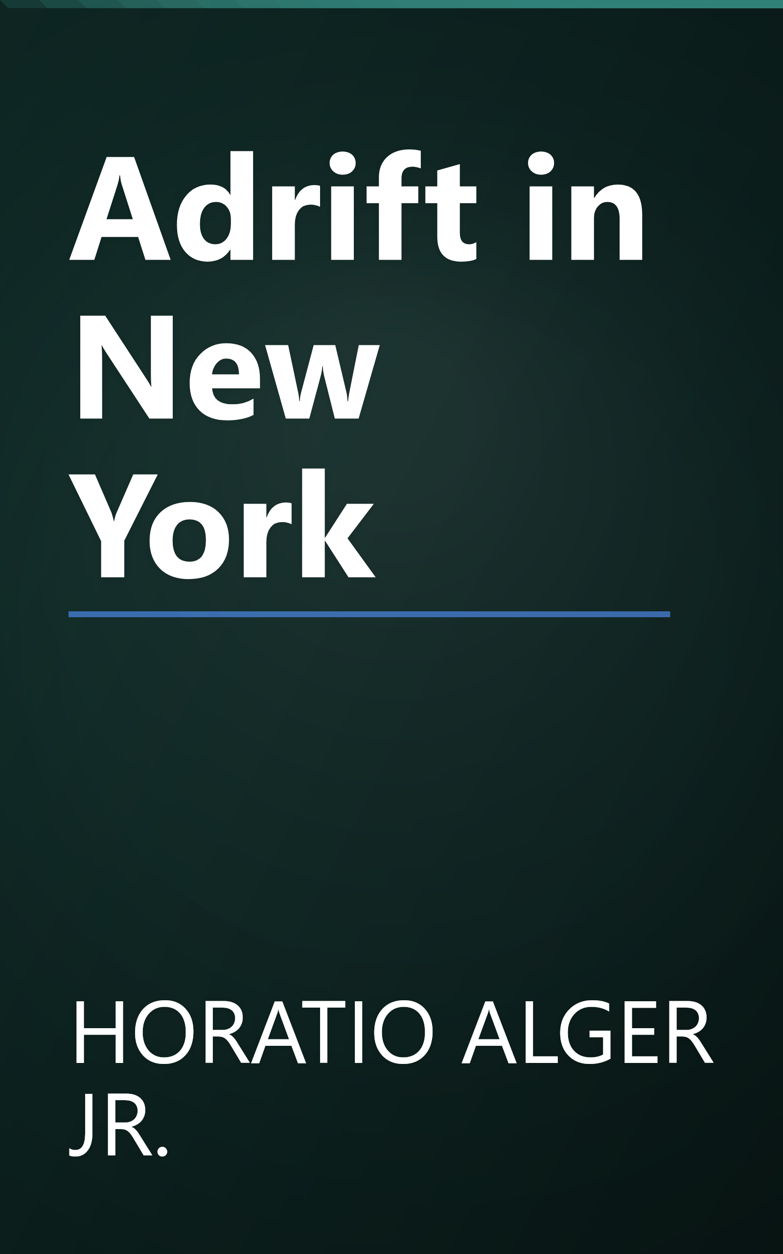 Adrift in New York book cover