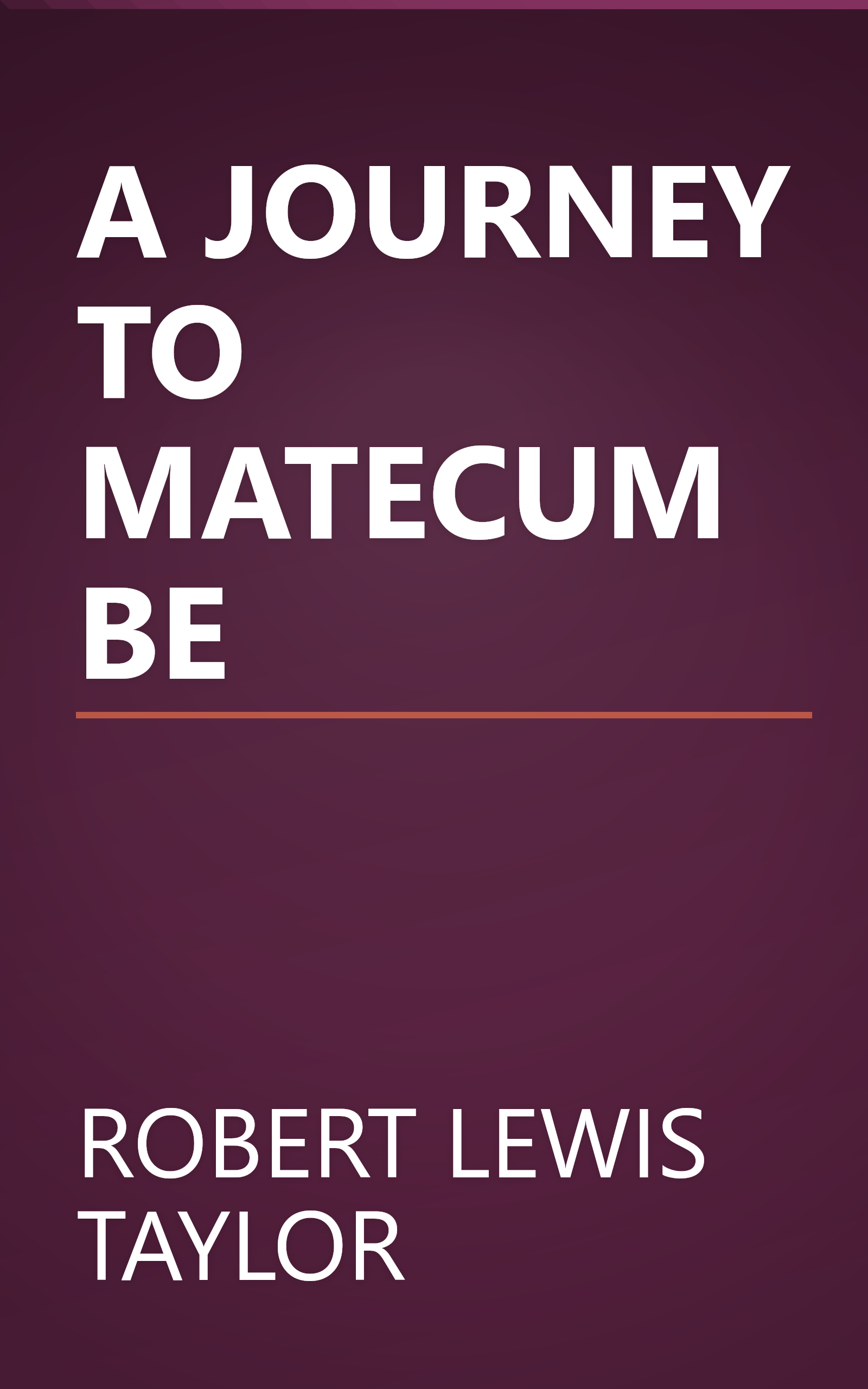 A JOURNEY TO MATECUMBE book cover