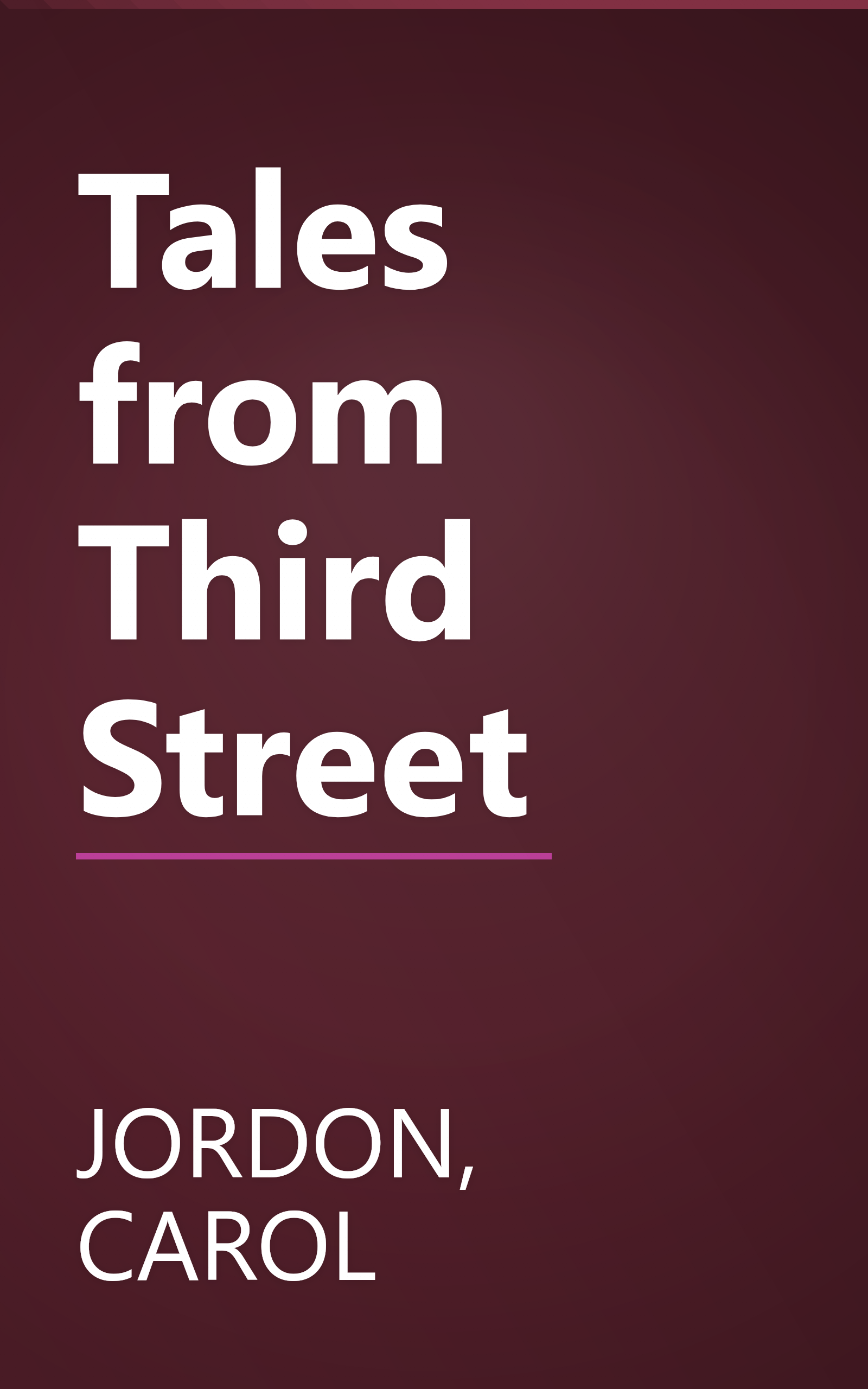 Tales from Third Street book cover