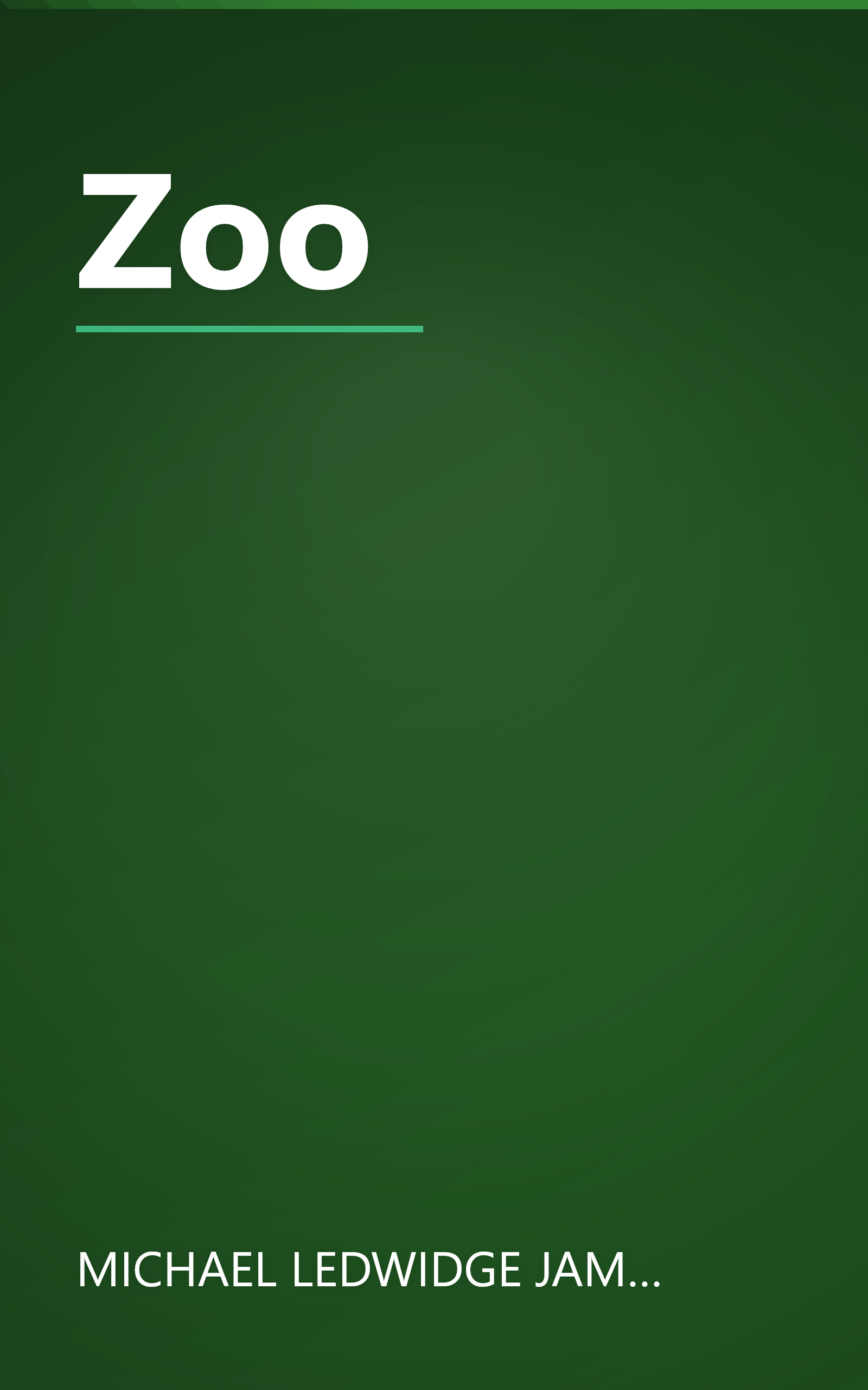 Zoo book cover