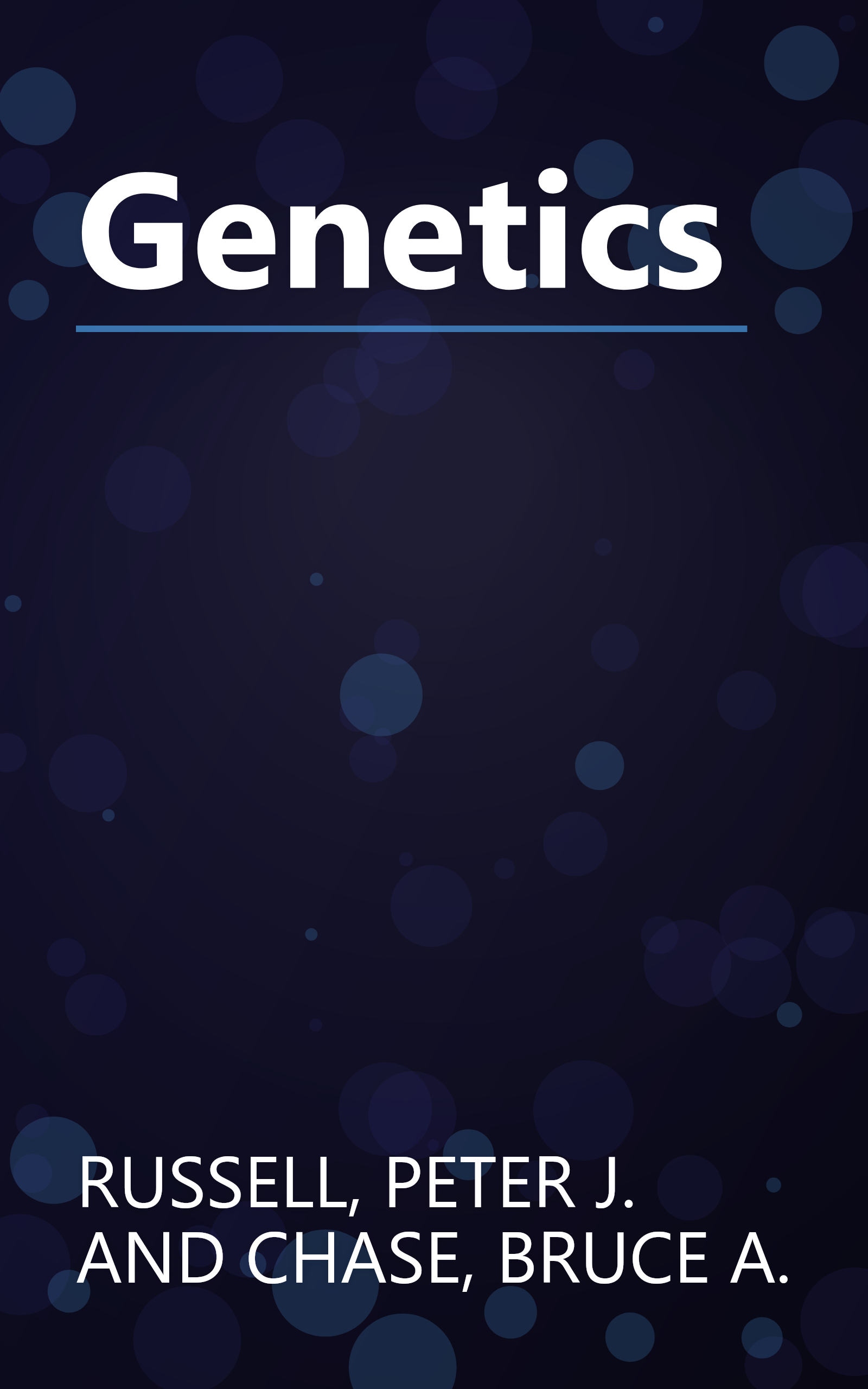 Genetics book cover
