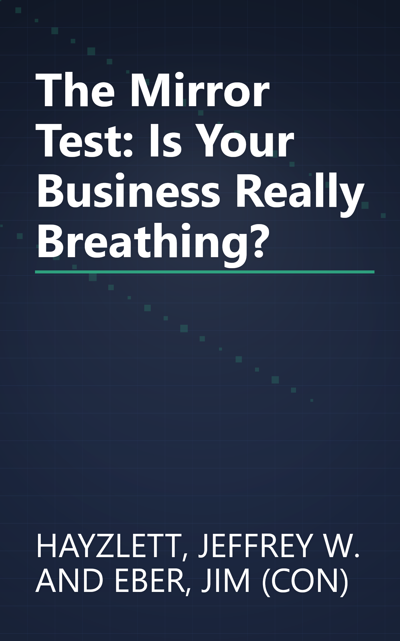 The Mirror Test: Is Your Business Really Breathing? book cover