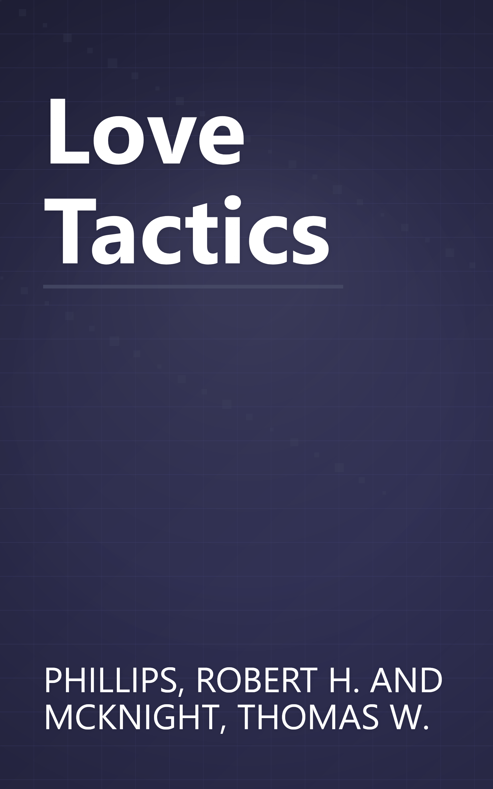 Love Tactics book cover
