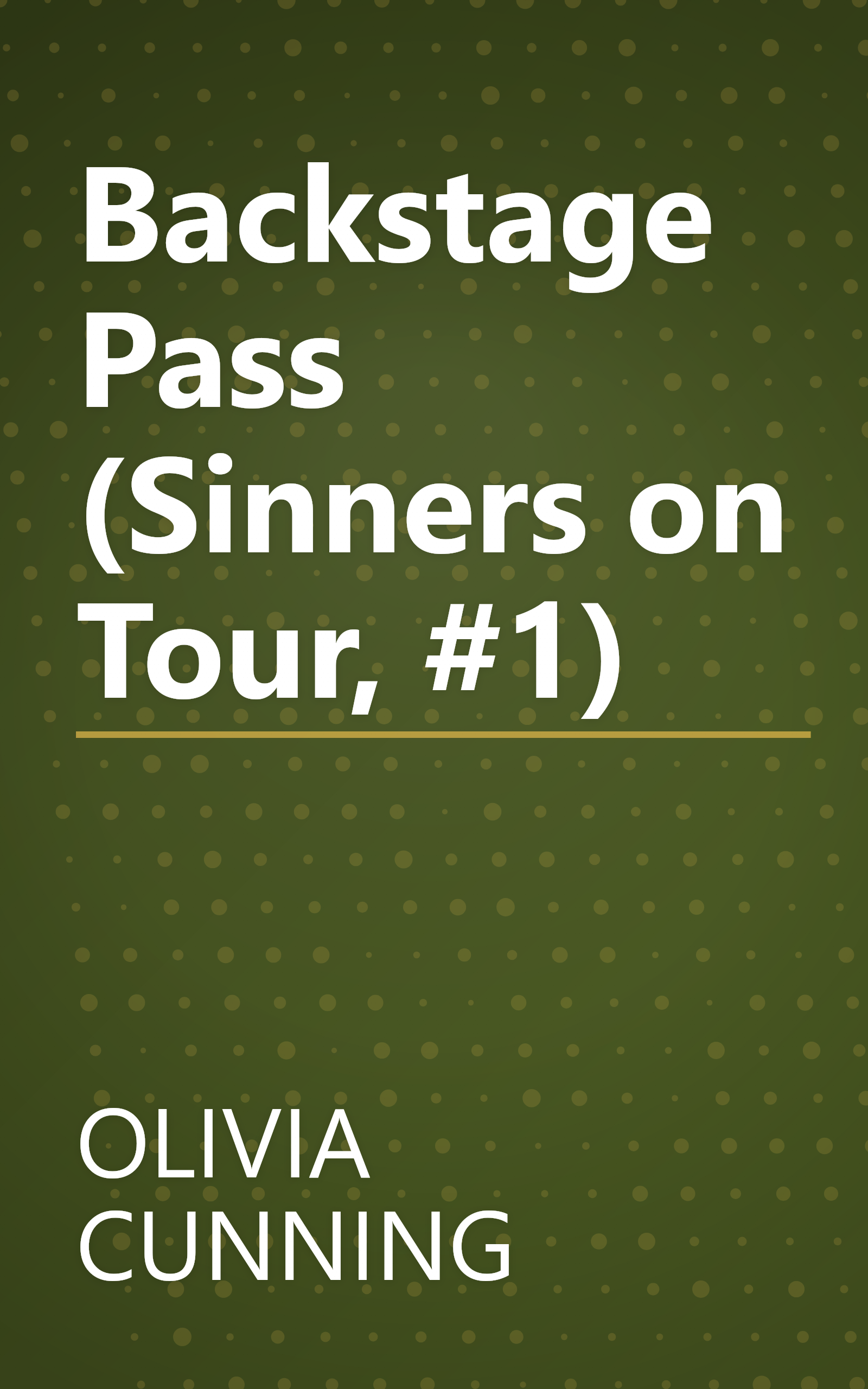 Backstage Pass (Sinners on Tour, #1) book cover