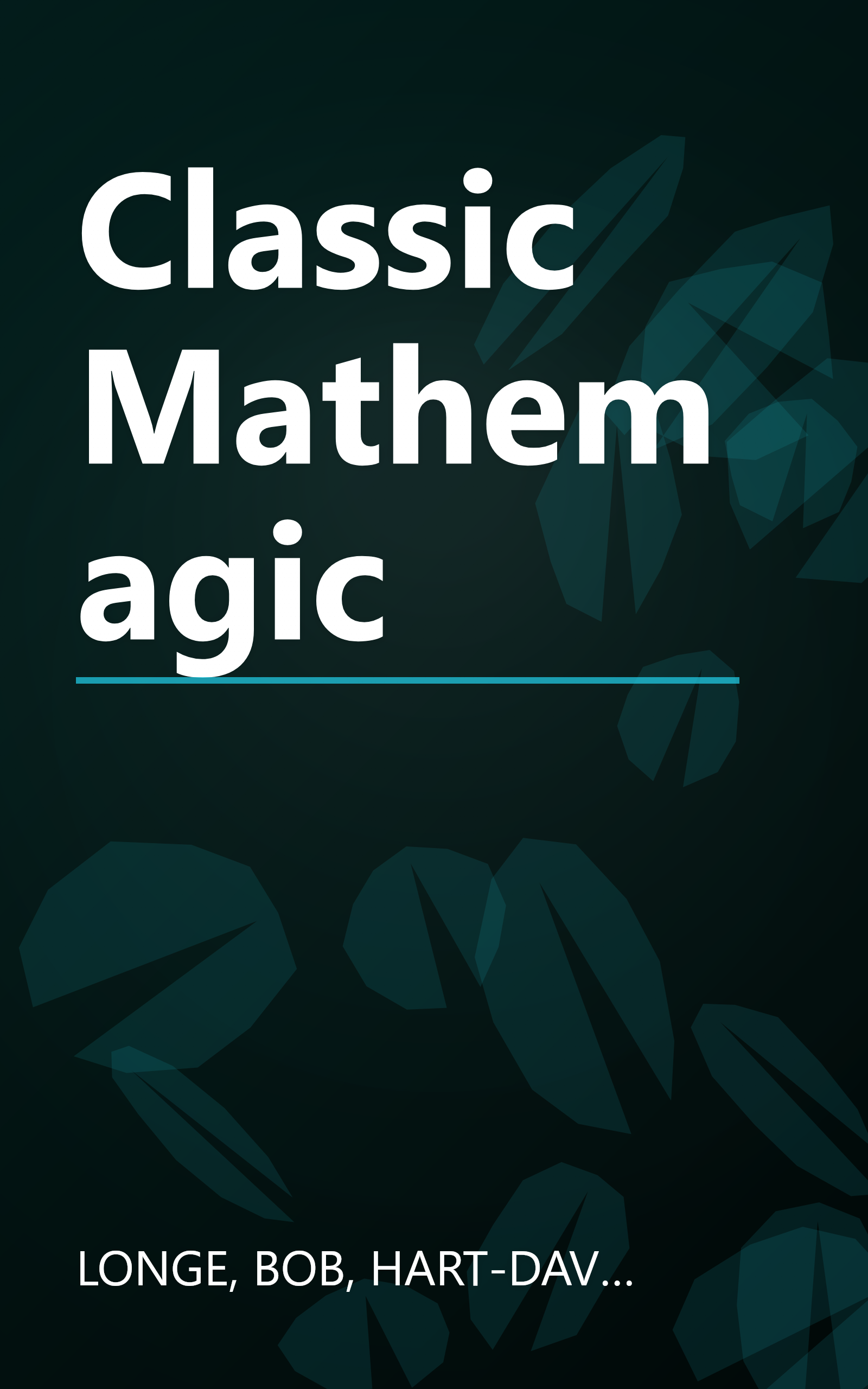 Classic Mathemagic book cover