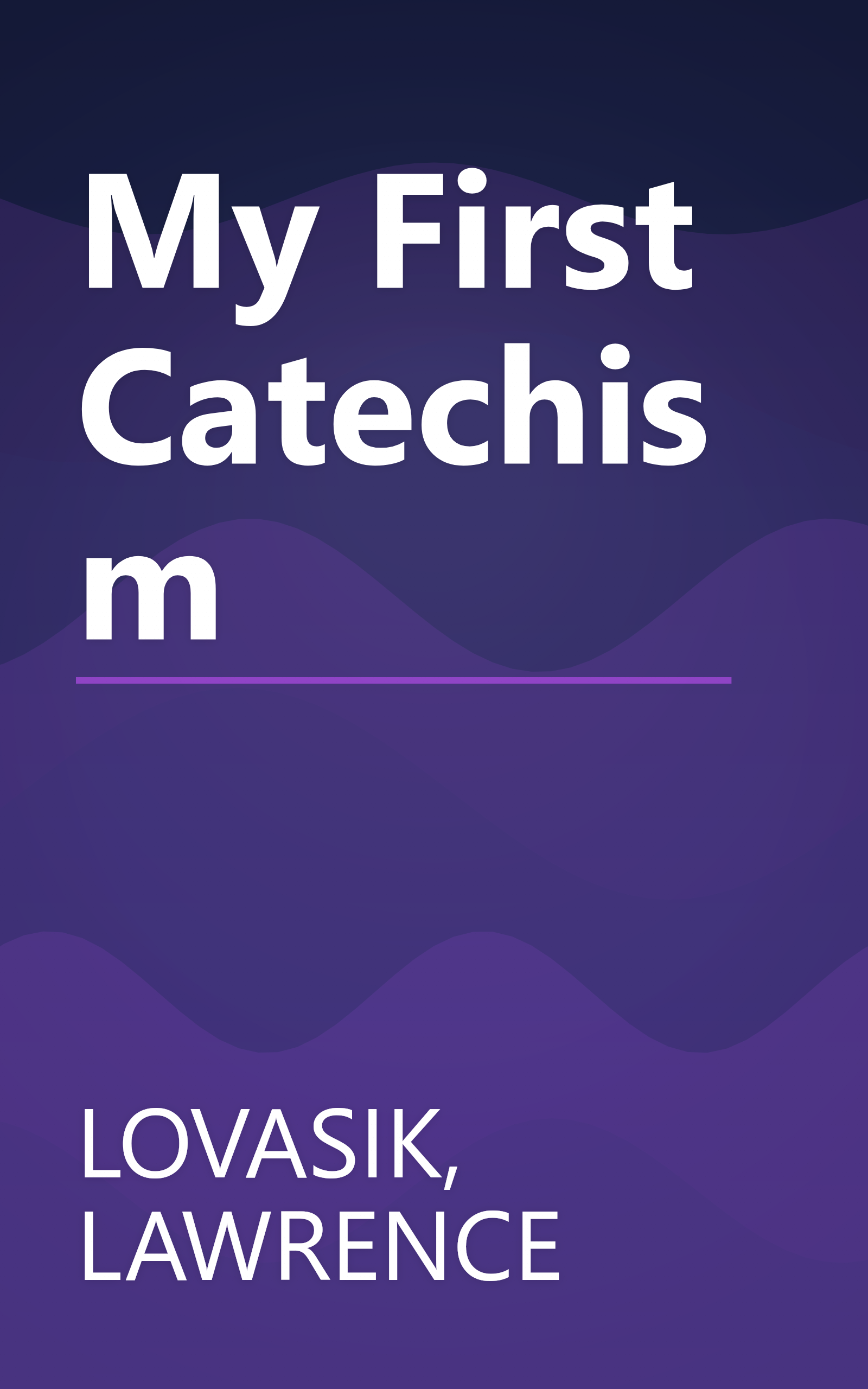 My First Catechism book cover