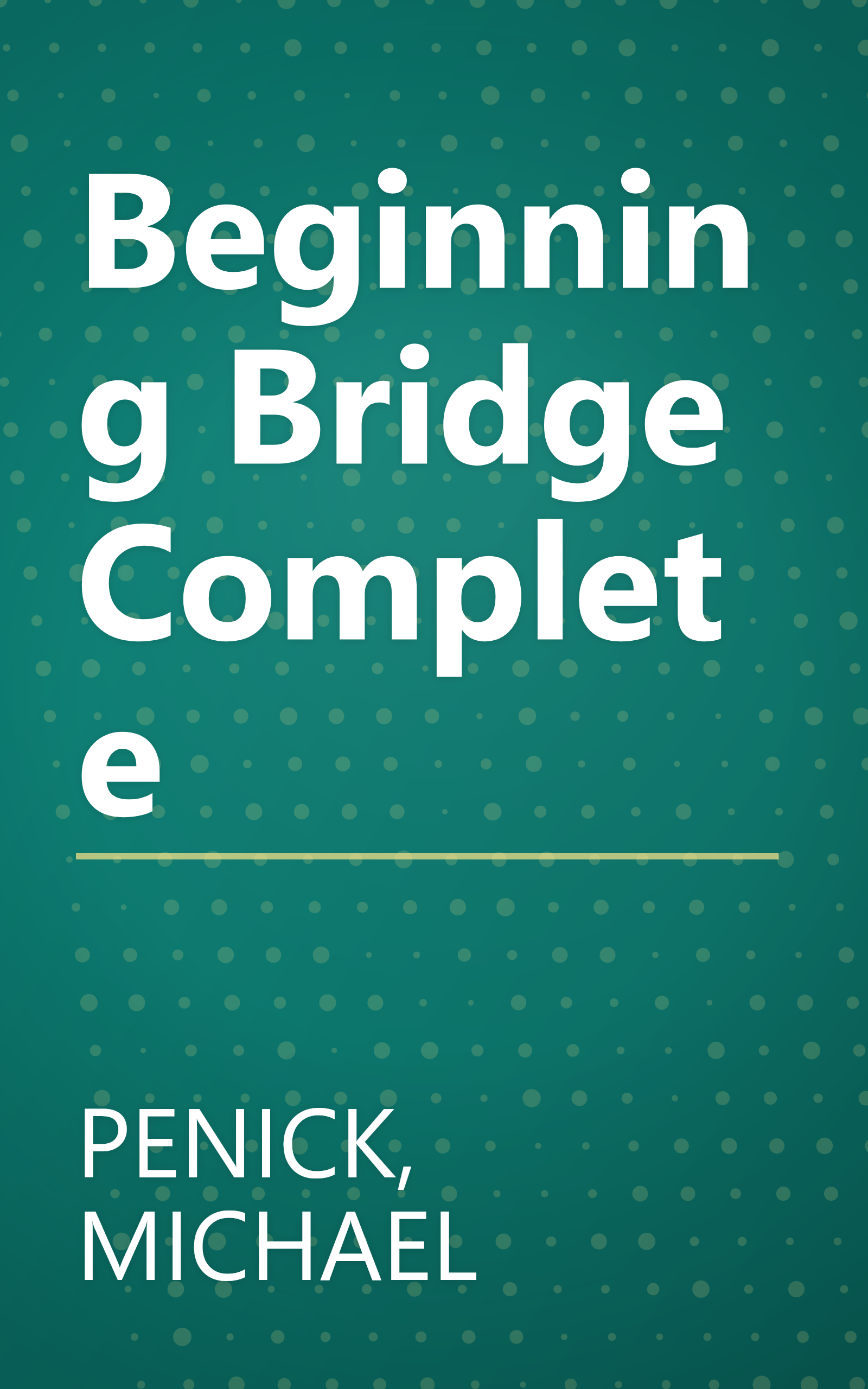Beginning Bridge Complete book cover