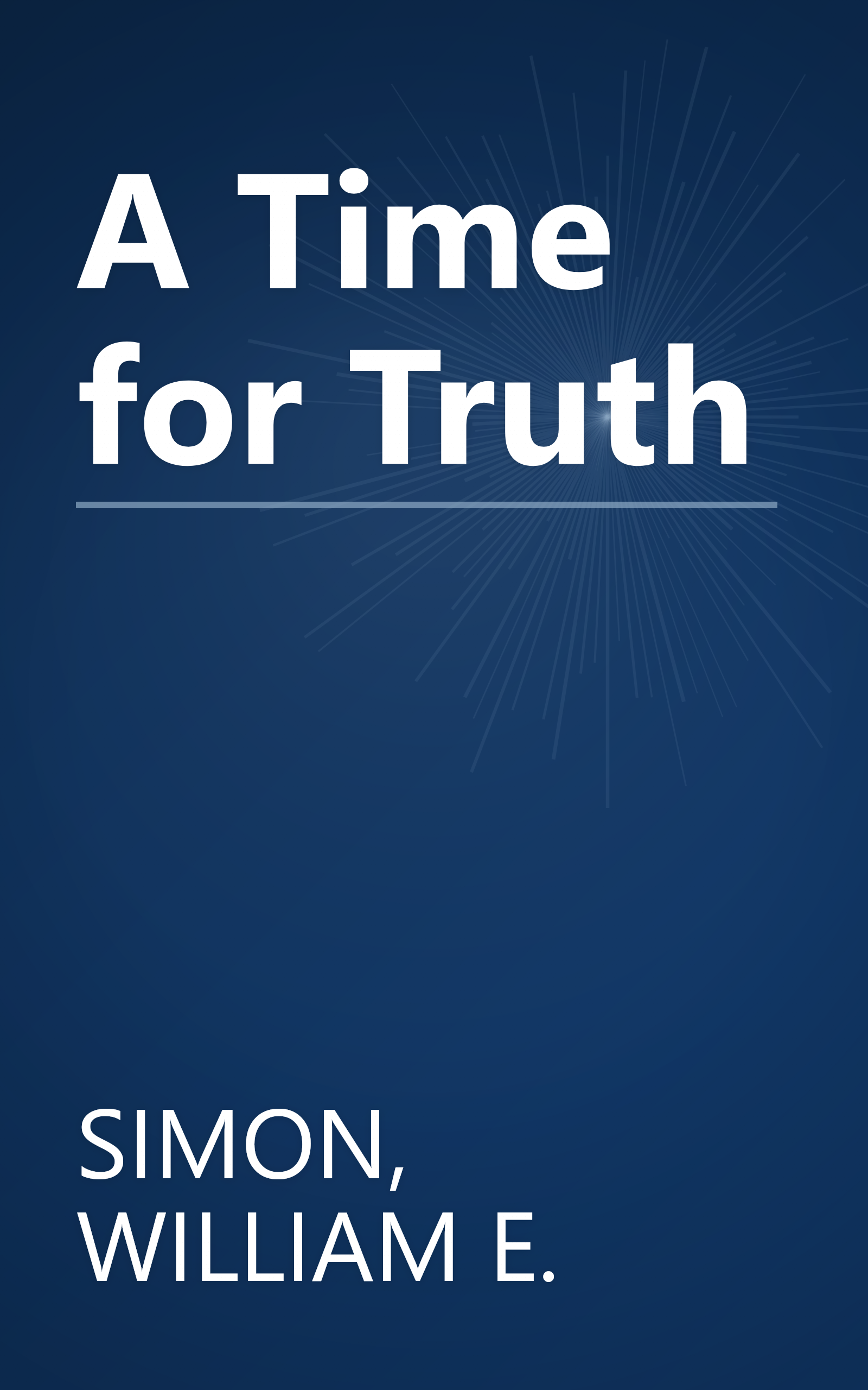 A Time for Truth book cover