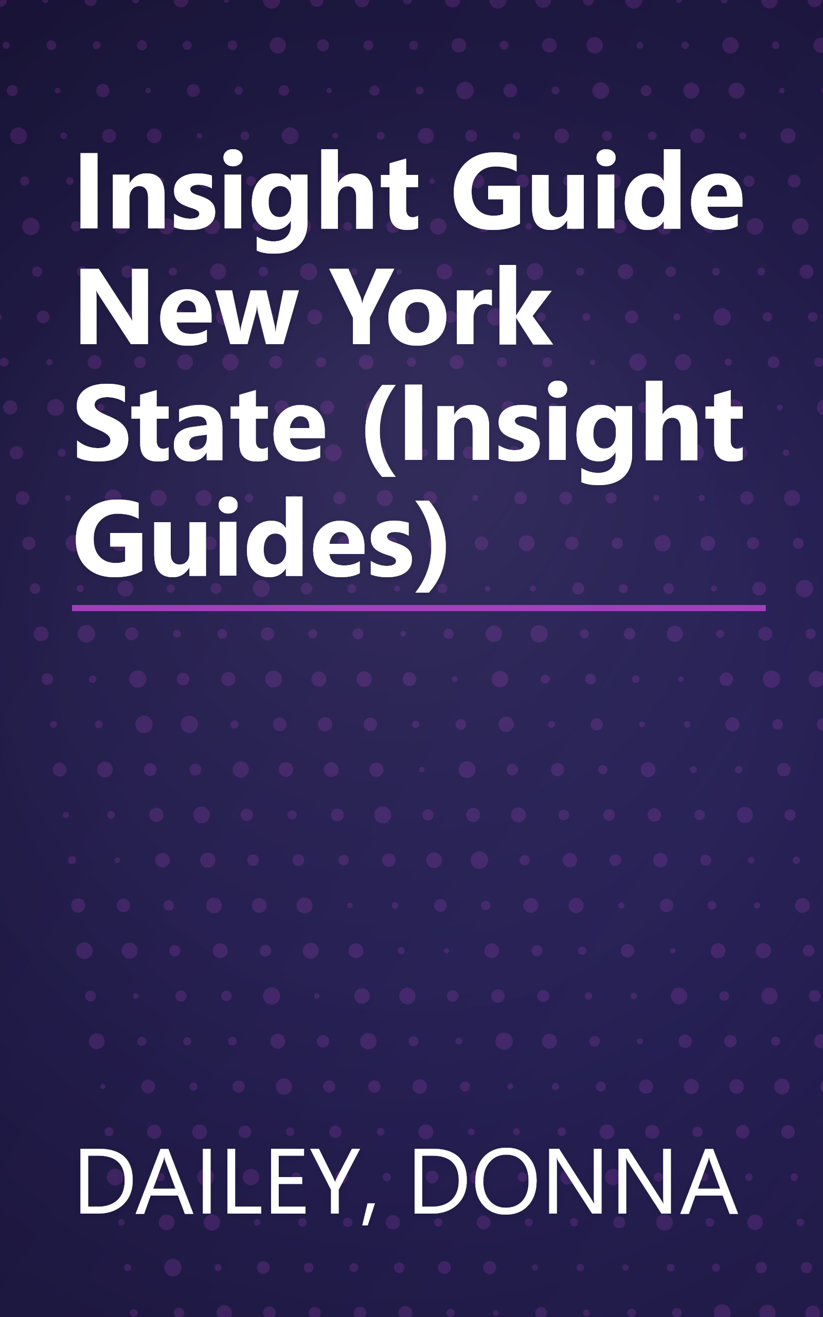 Insight Guide New York State (Insight Guides) book cover