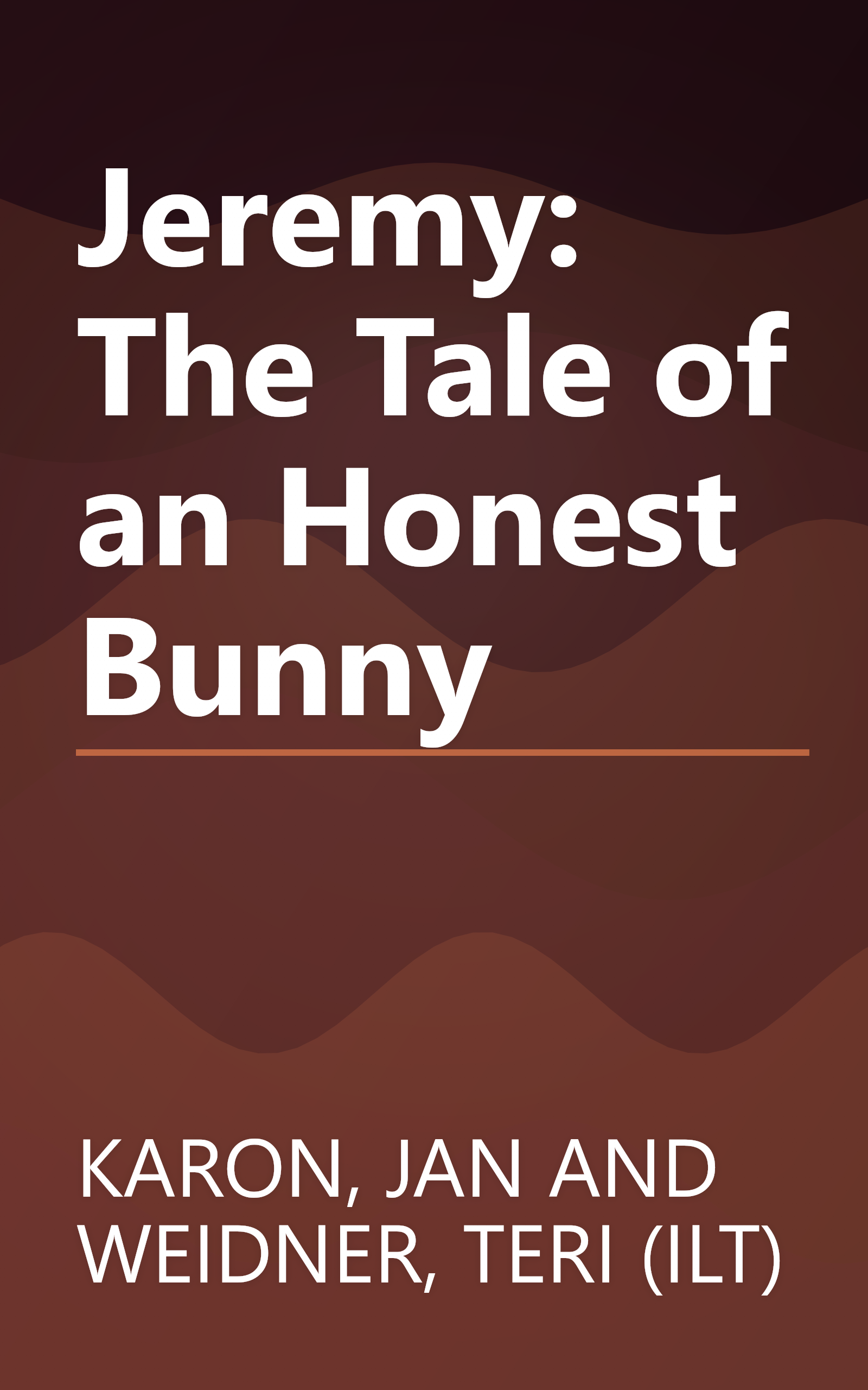 Jeremy: The Tale of an Honest Bunny book cover