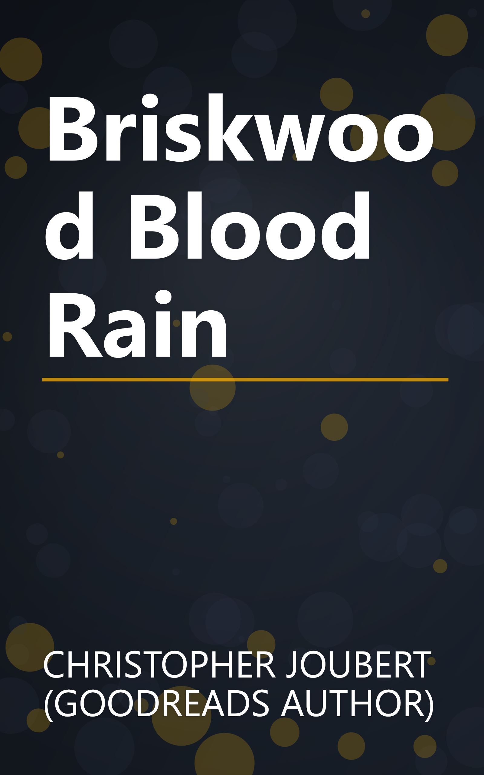Briskwood Blood Rain book cover