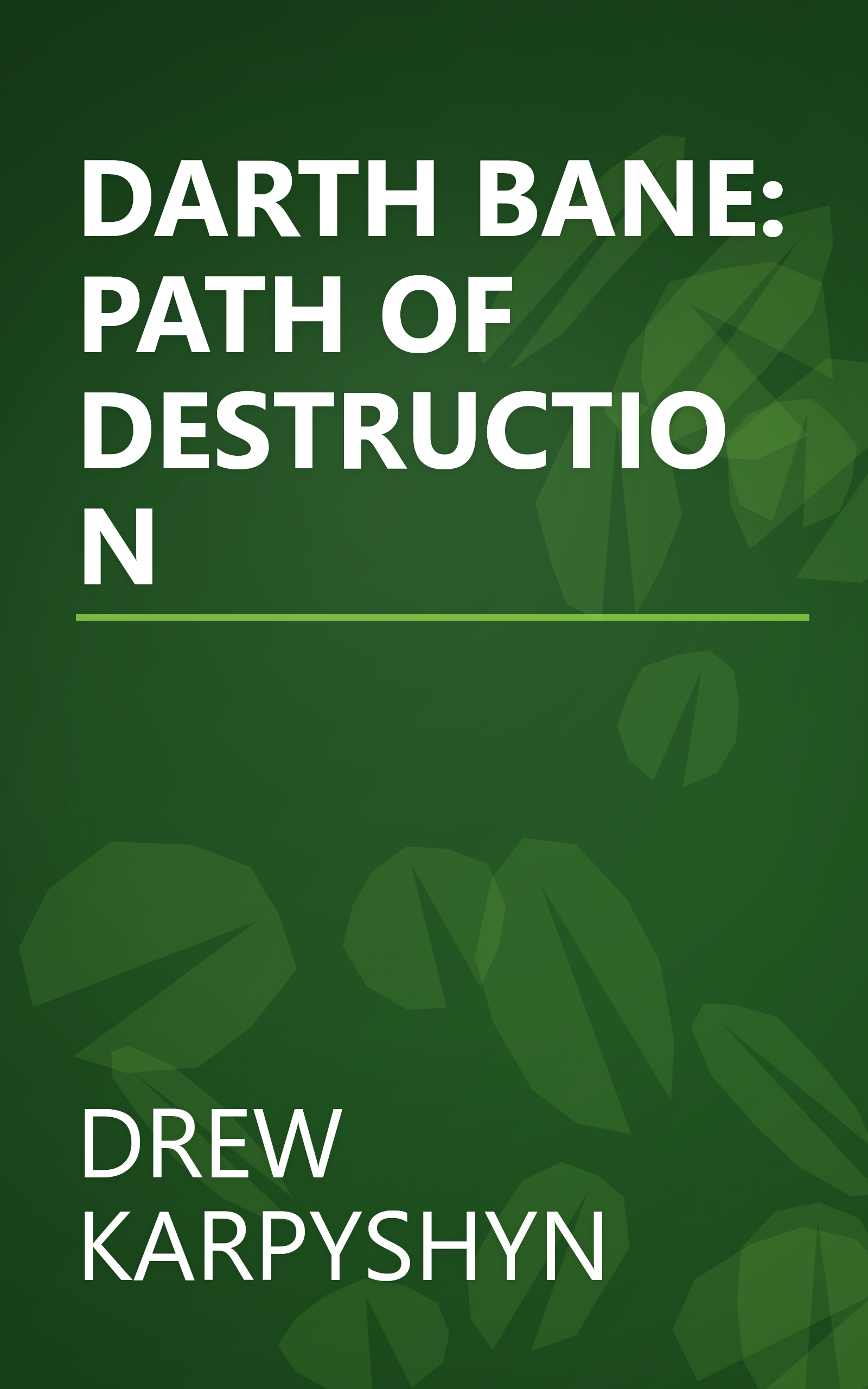 DARTH BANE: PATH OF DESTRUCTION book cover