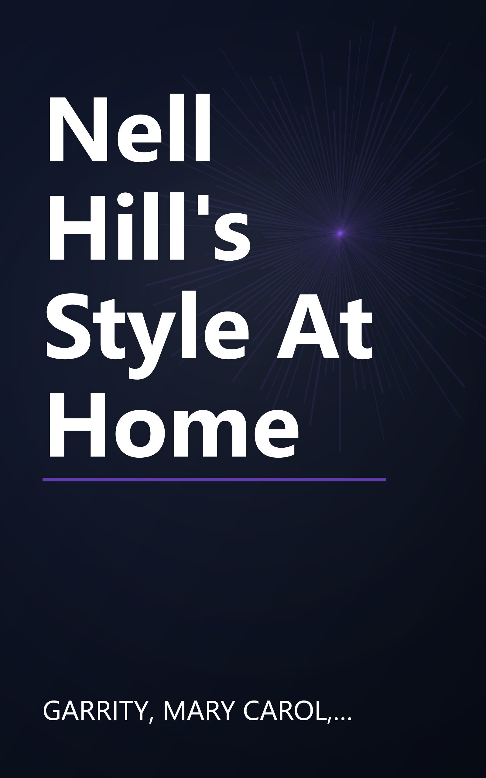 Nell Hill's Style At Home book cover