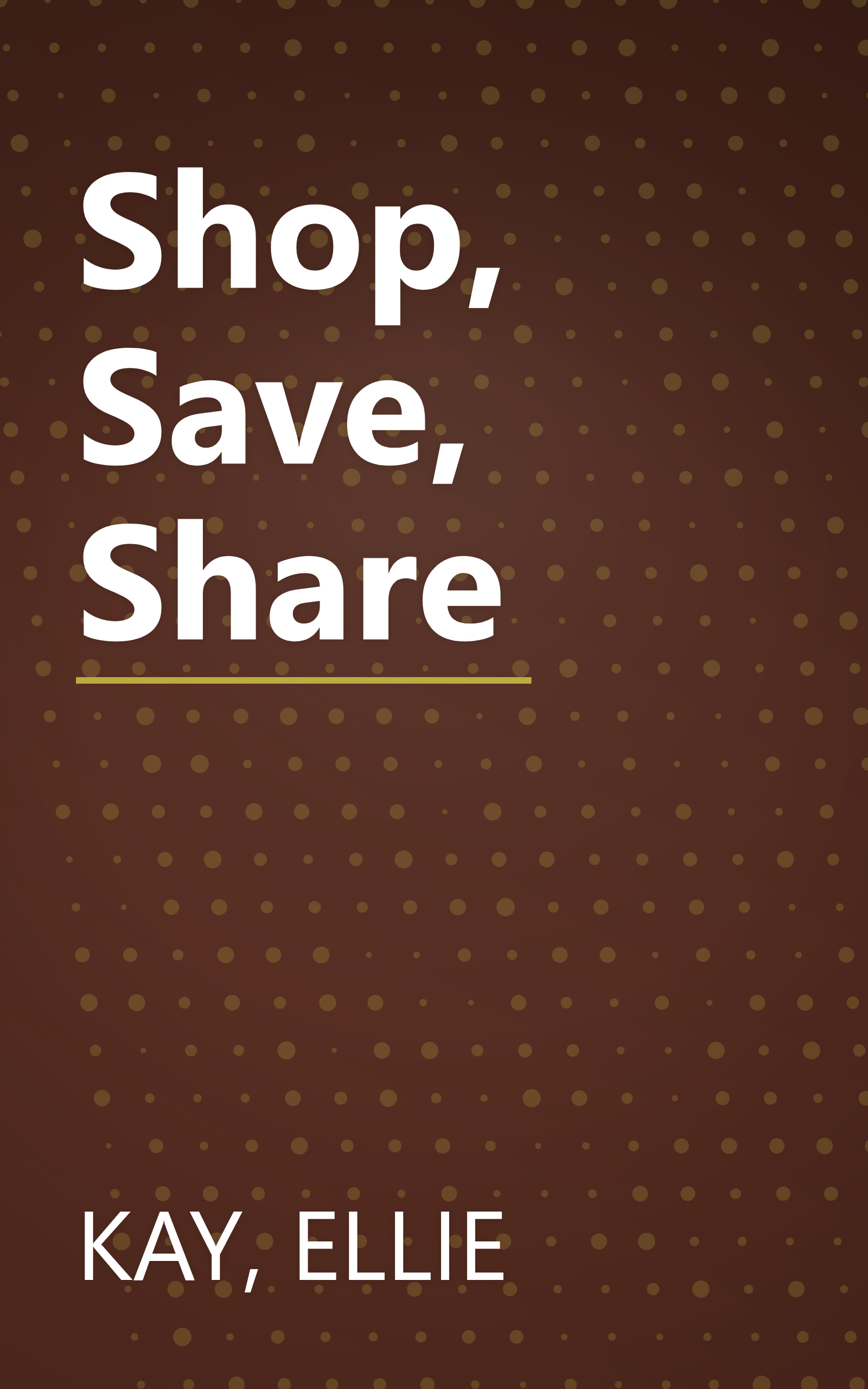 Shop, Save, Share book cover