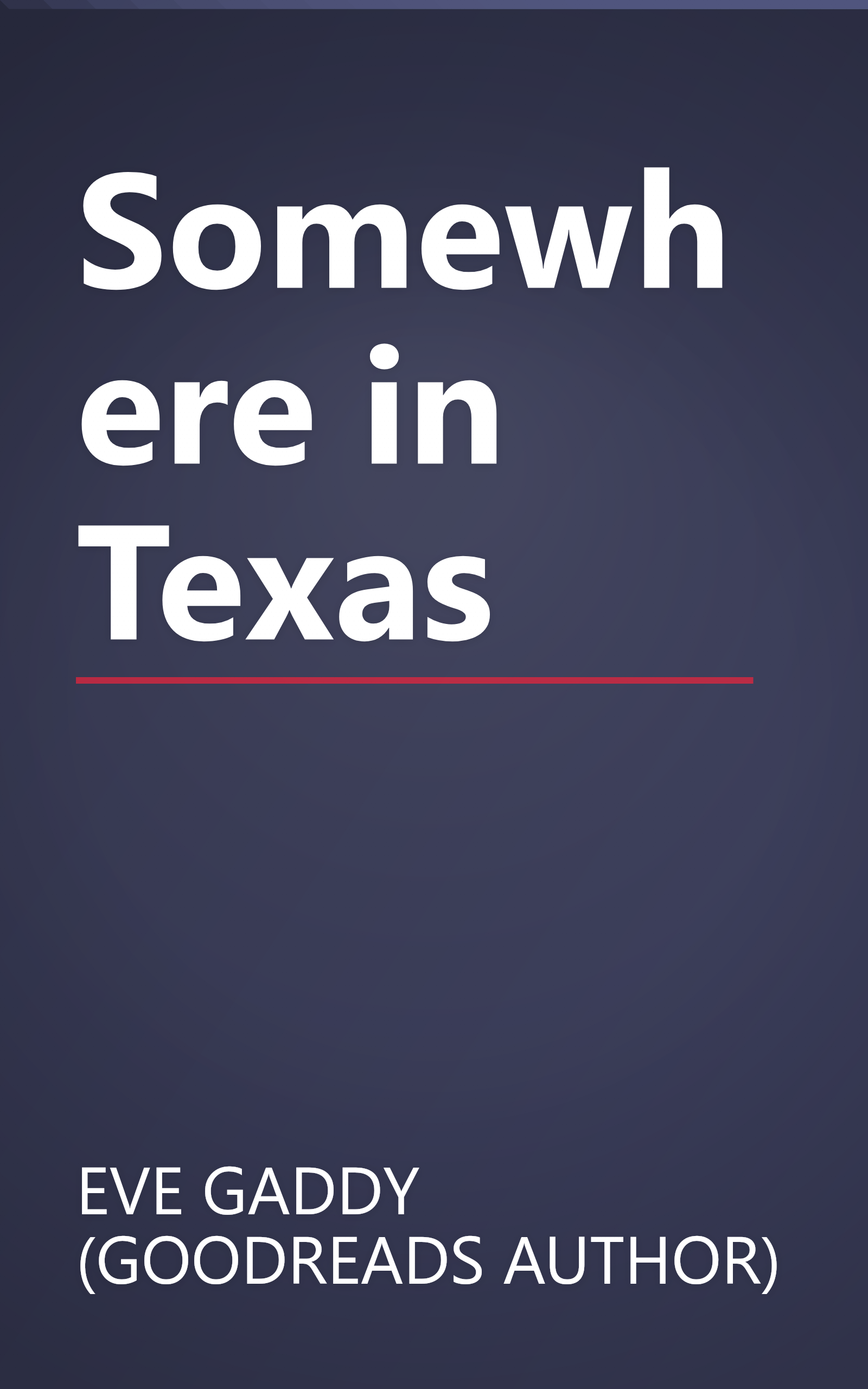 Somewhere in Texas book cover