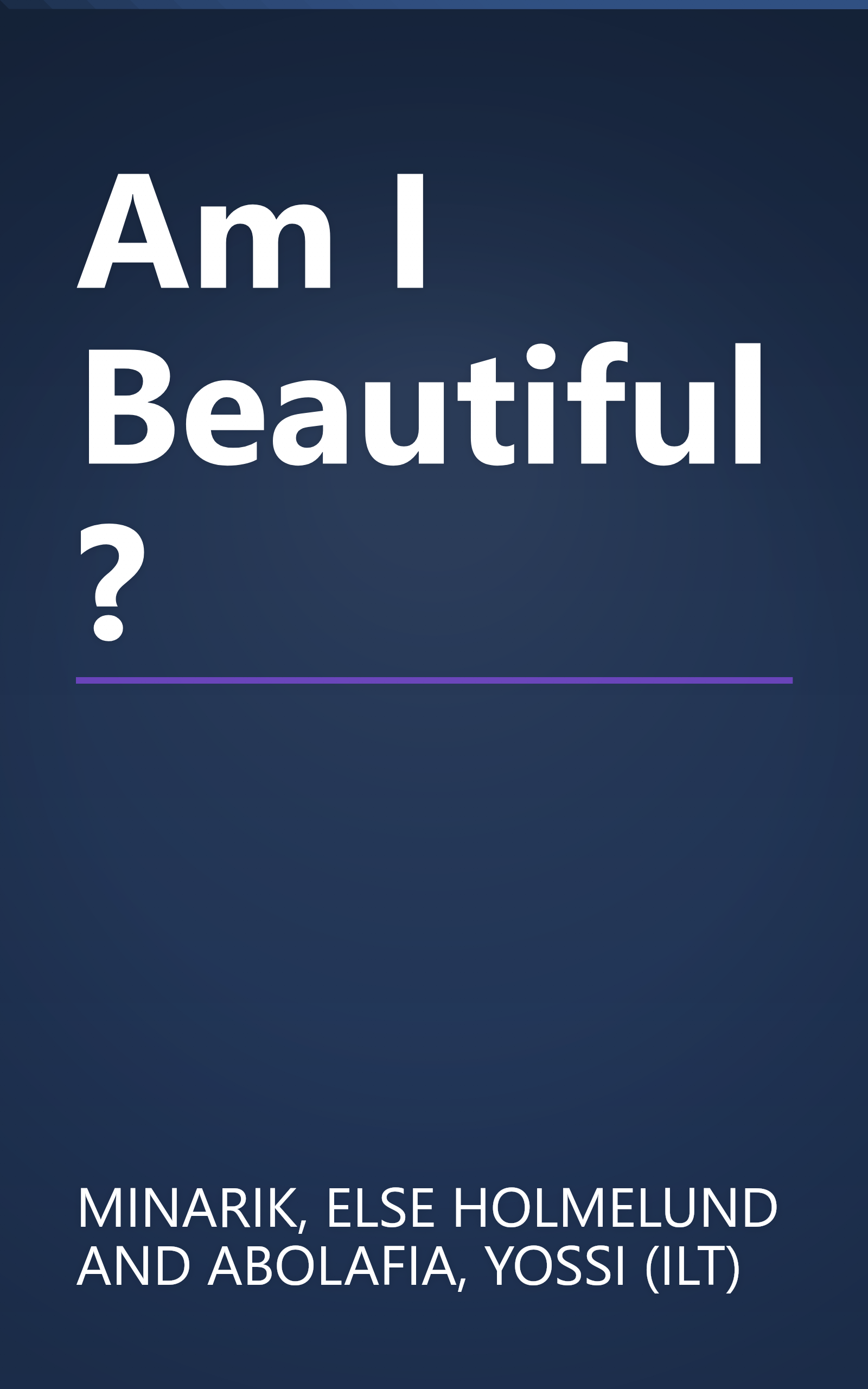 Am I Beautiful? book cover