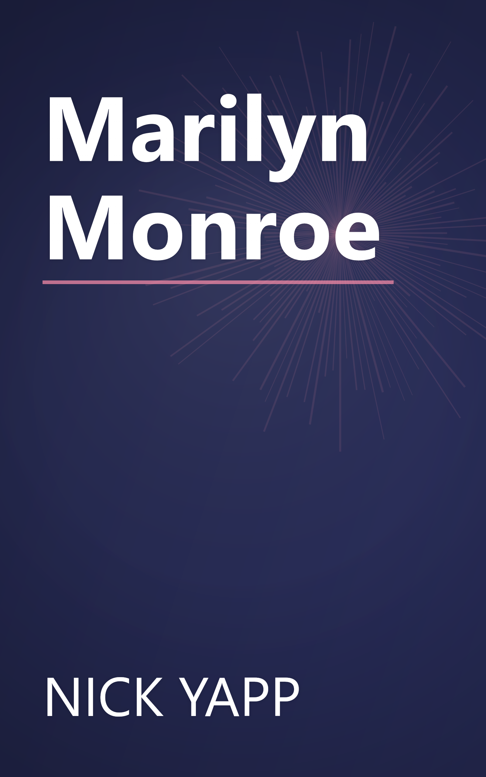 Marilyn Monroe book cover