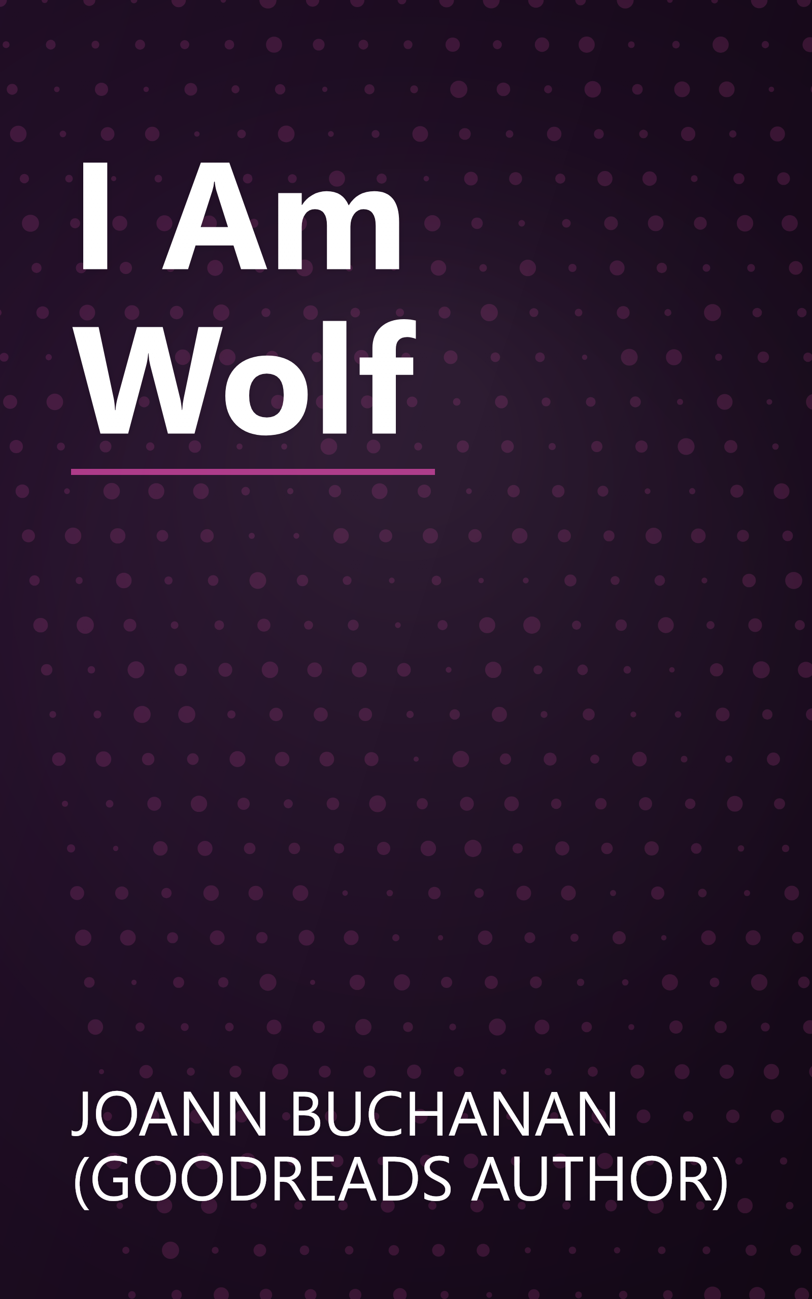 I Am Wolf book cover