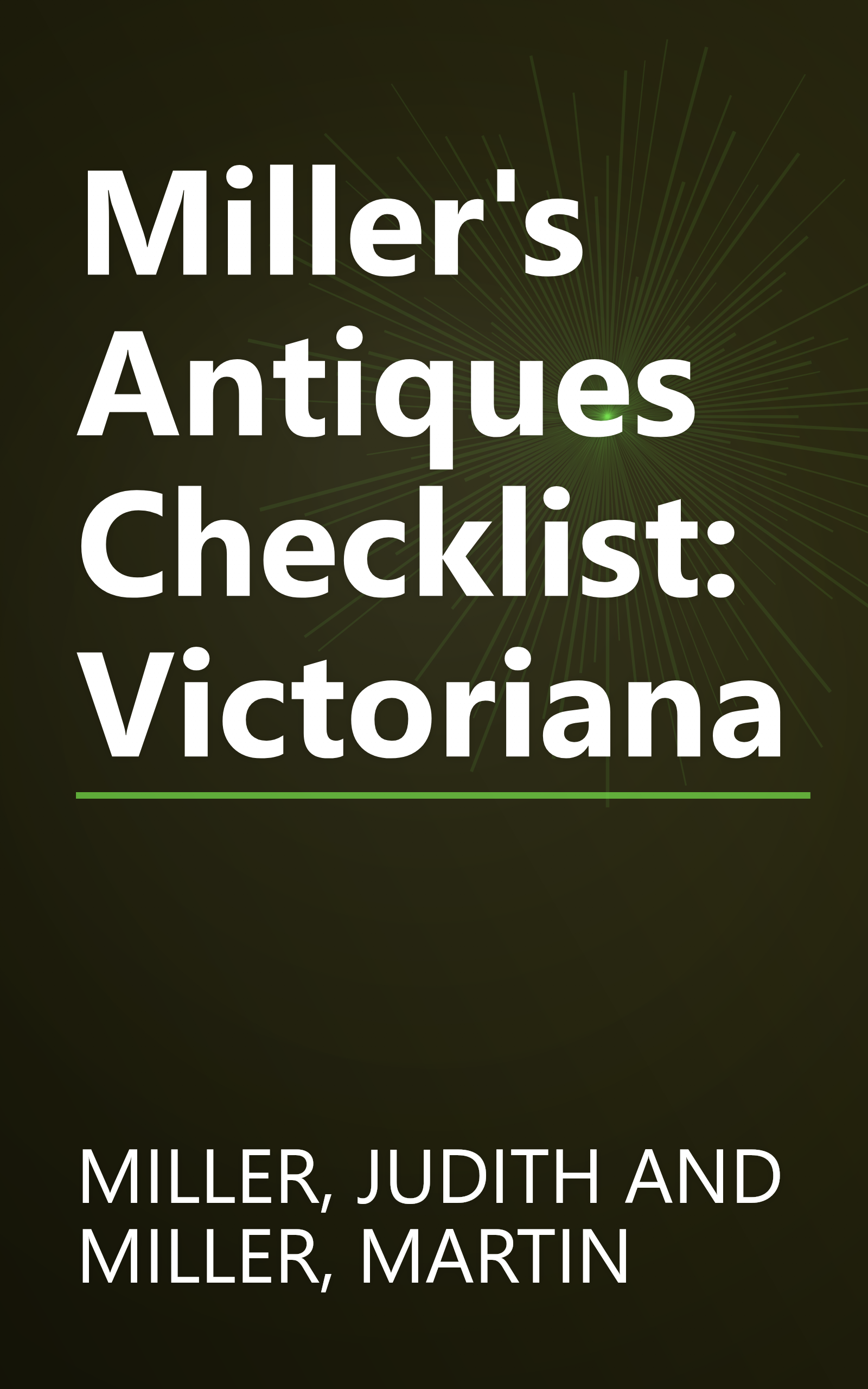 Miller's Antiques Checklist: Victoriana book cover