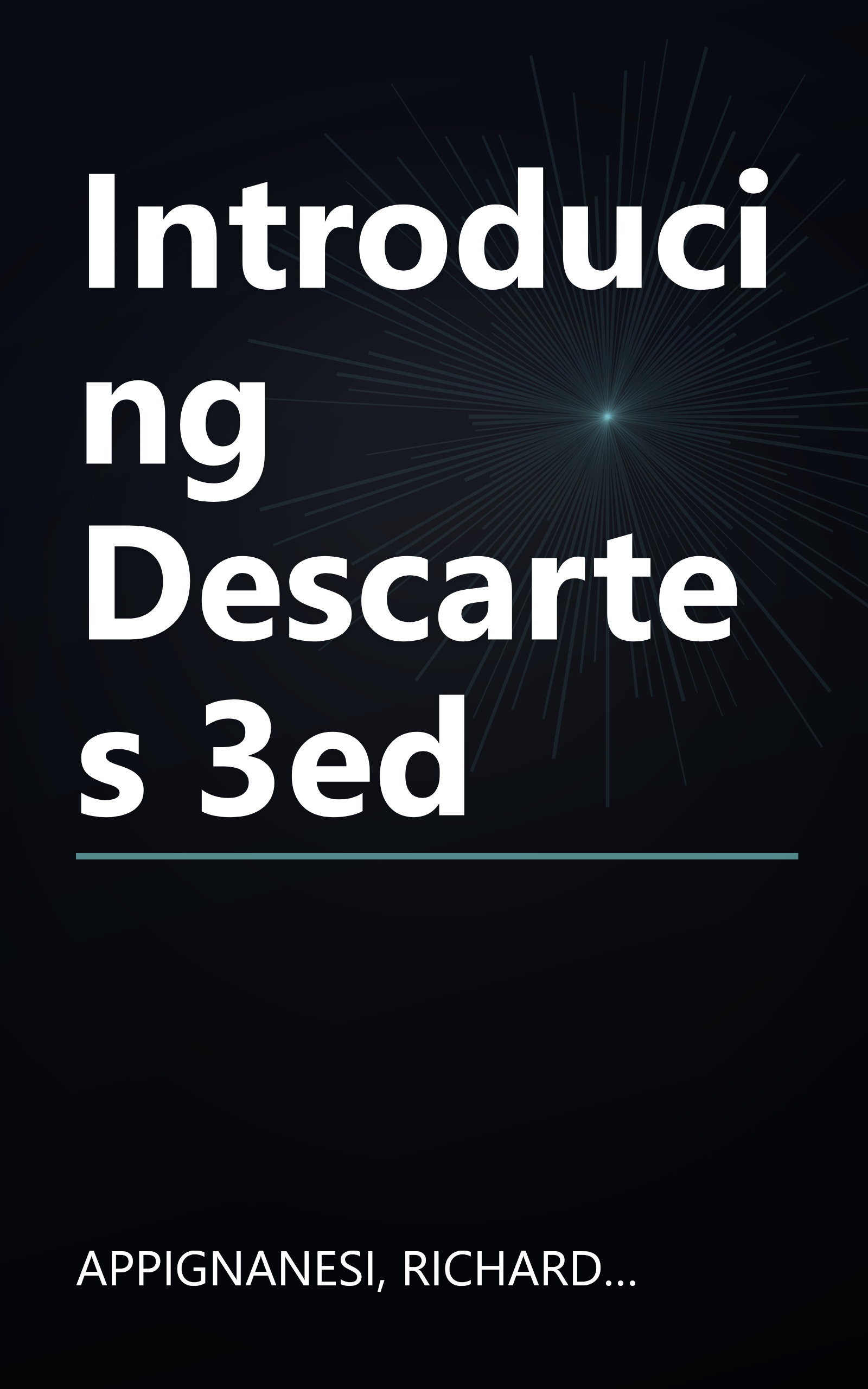 Introducing Descartes 3ed book cover