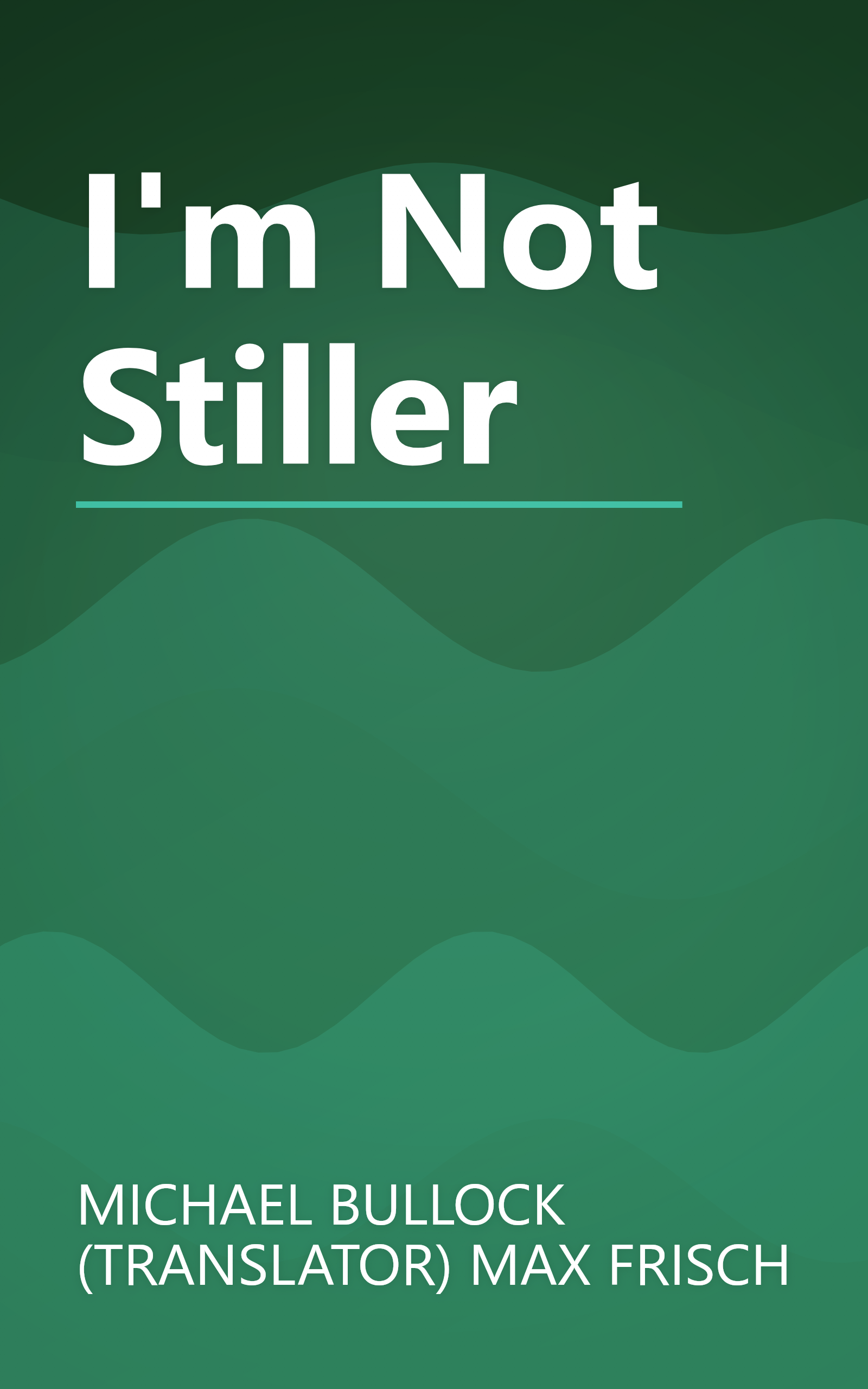 I'm Not Stiller book cover