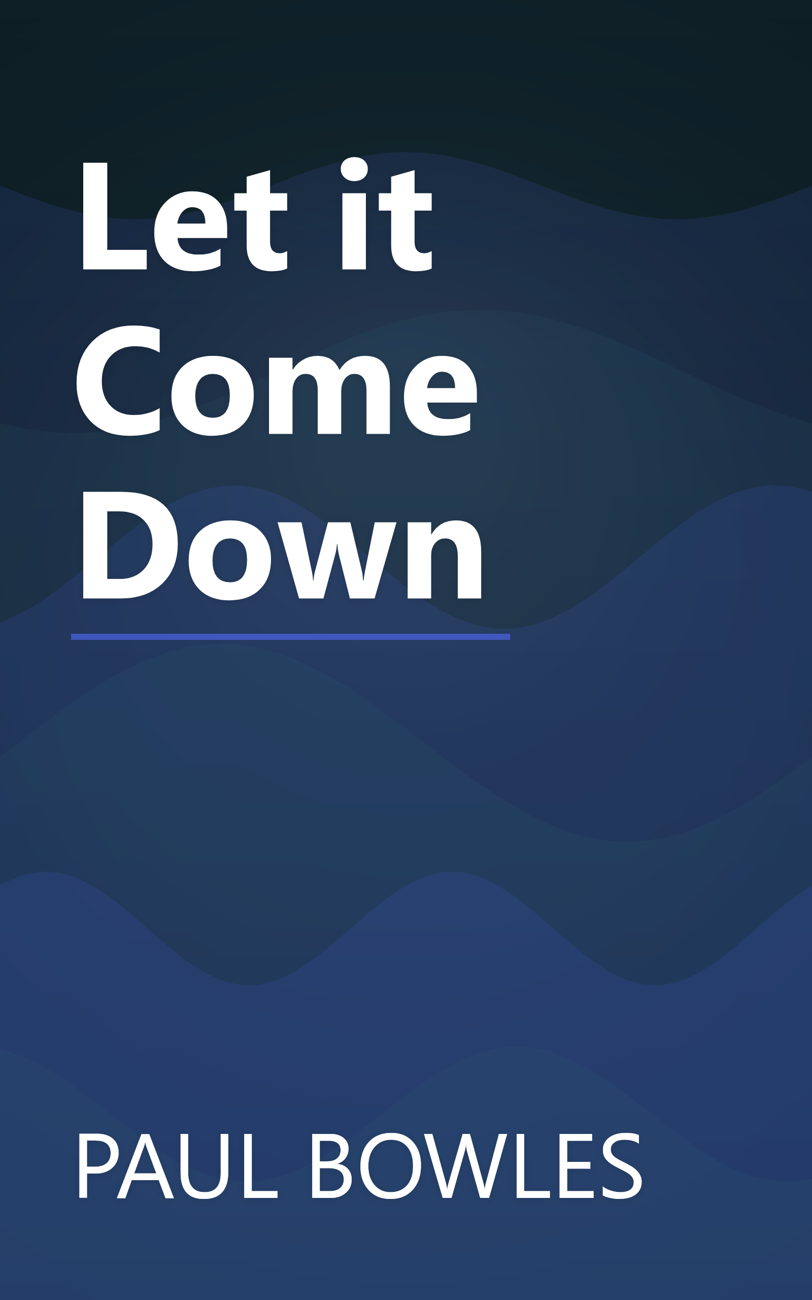 Let it Come Down book cover