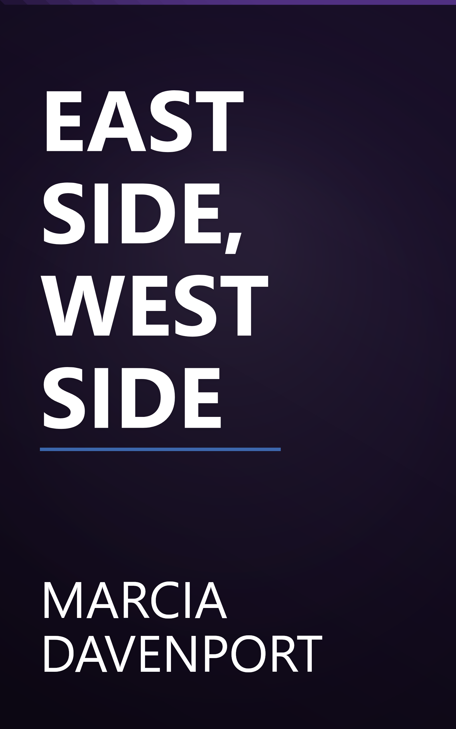 EAST SIDE, WEST SIDE book cover