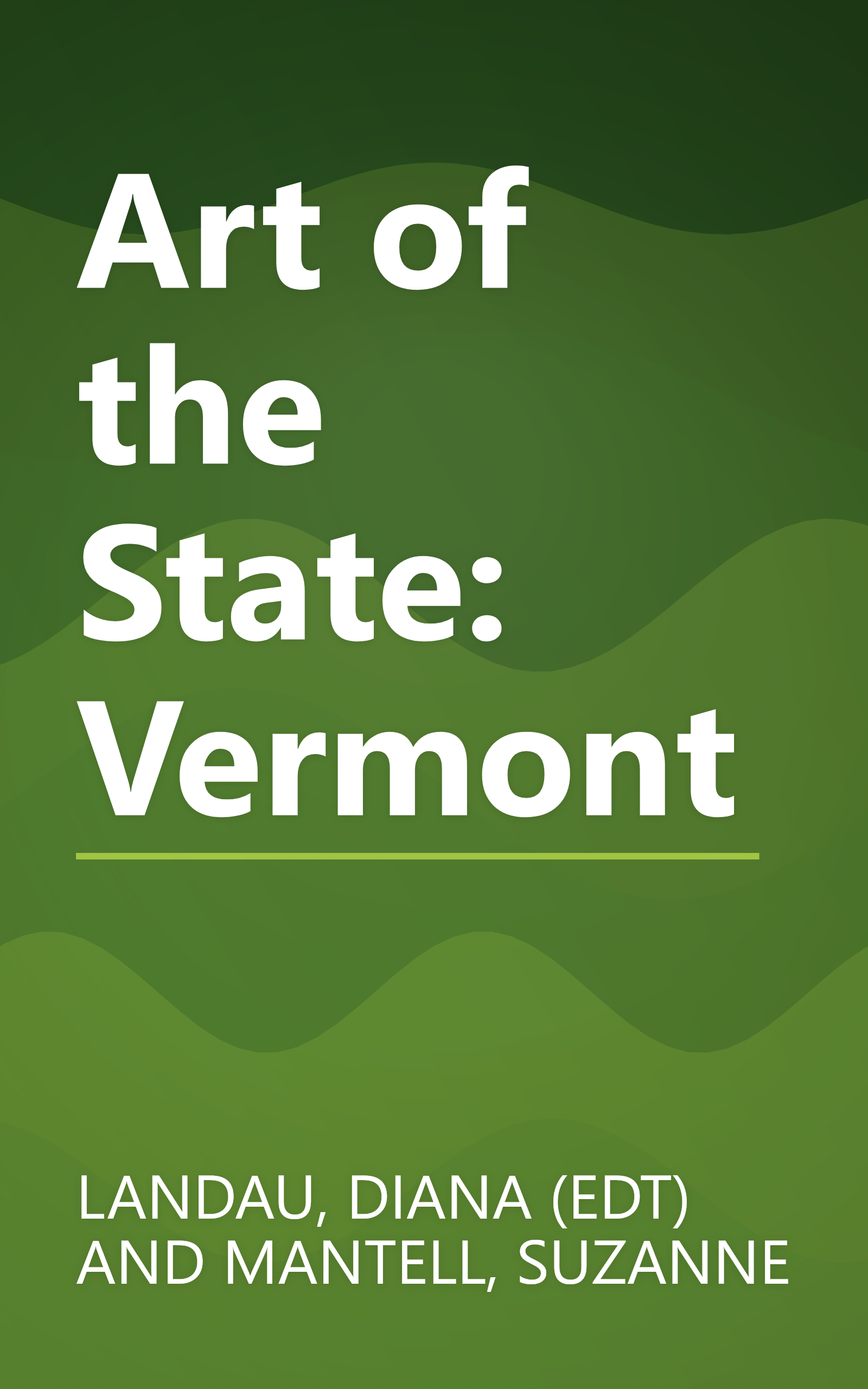 Art of the State: Vermont book cover