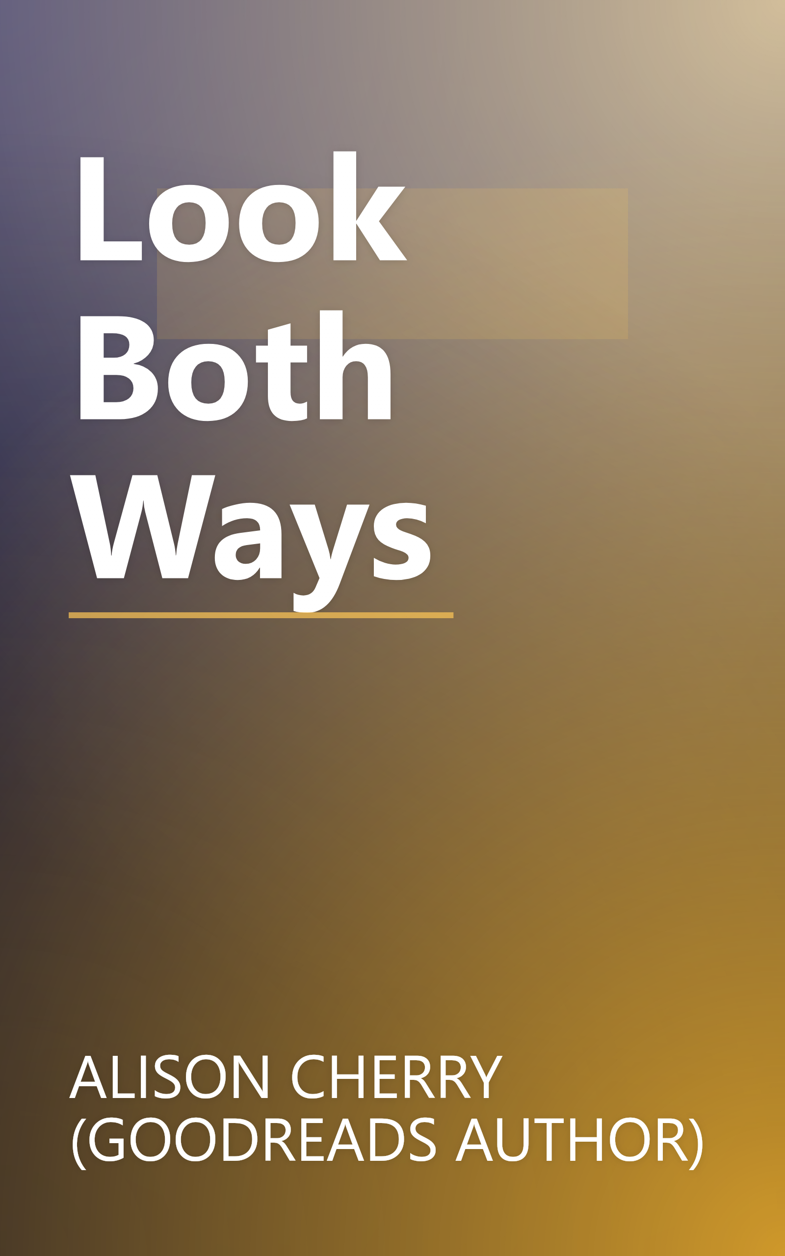Look Both Ways book cover