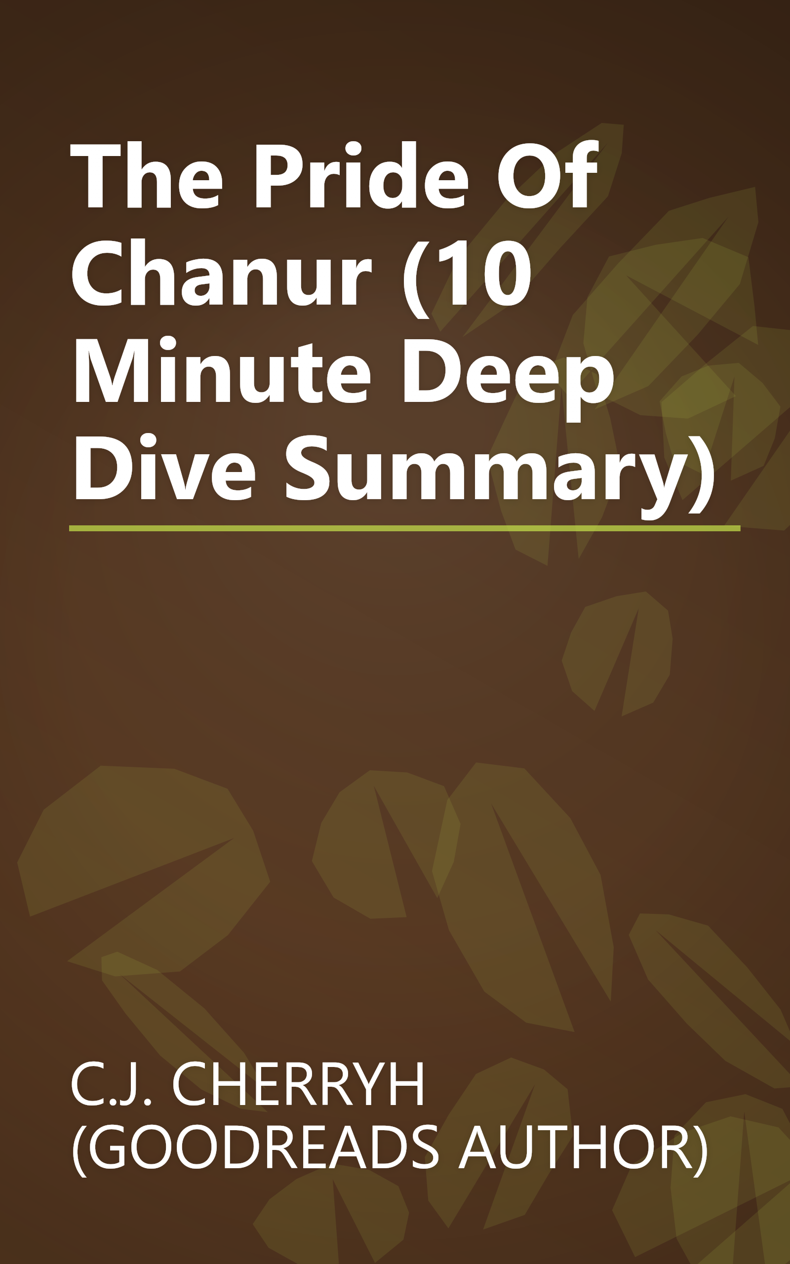 The Pride Of Chanur (10 Minute   Deep Dive Summary) book cover