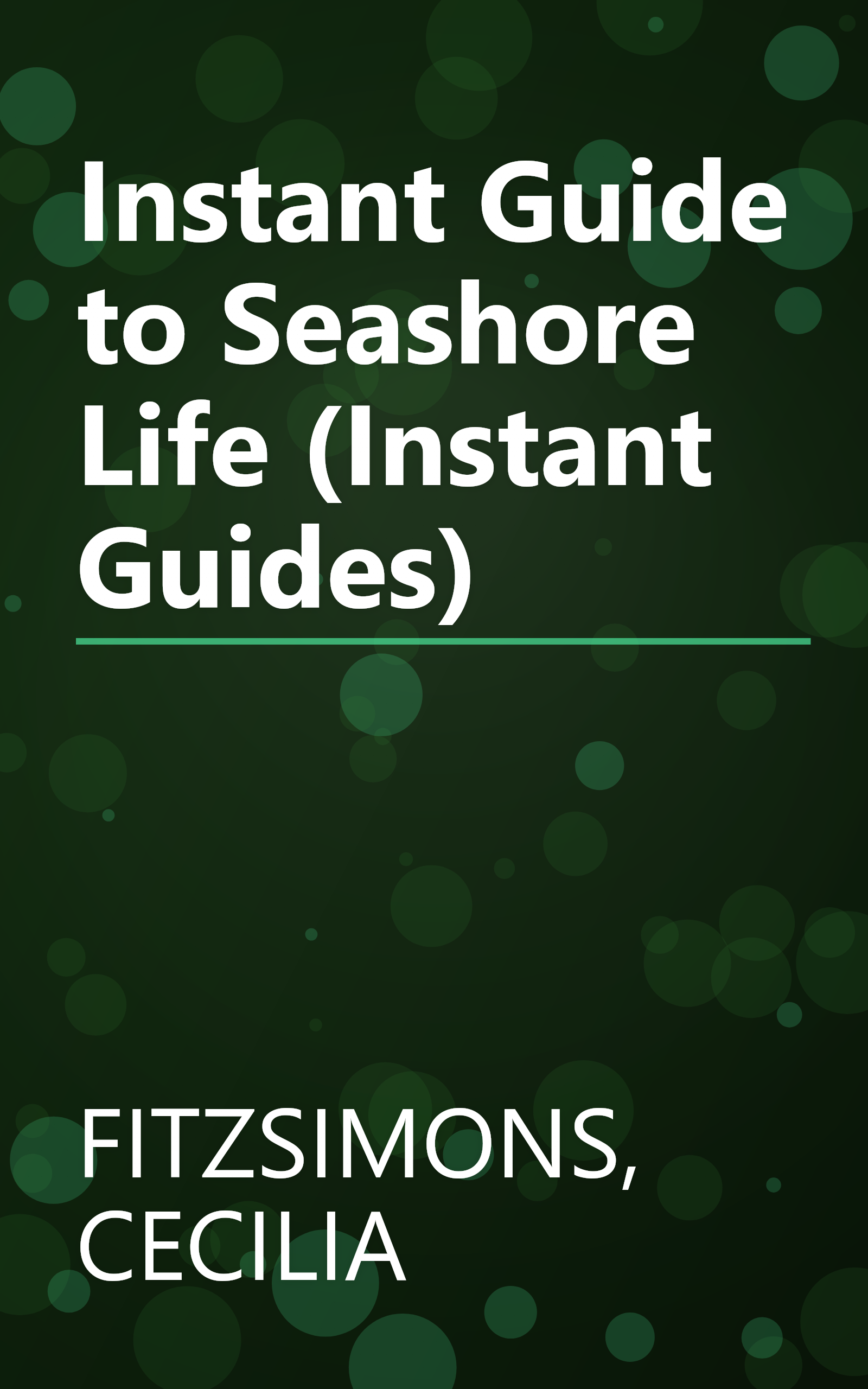 Instant Guide to Seashore Life (Instant Guides) book cover