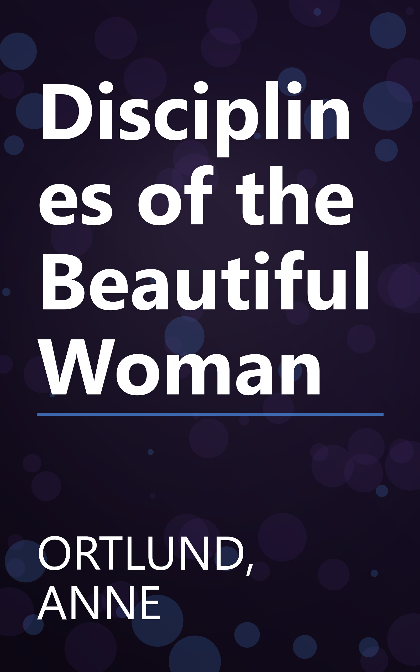 Disciplines of the Beautiful Woman book cover