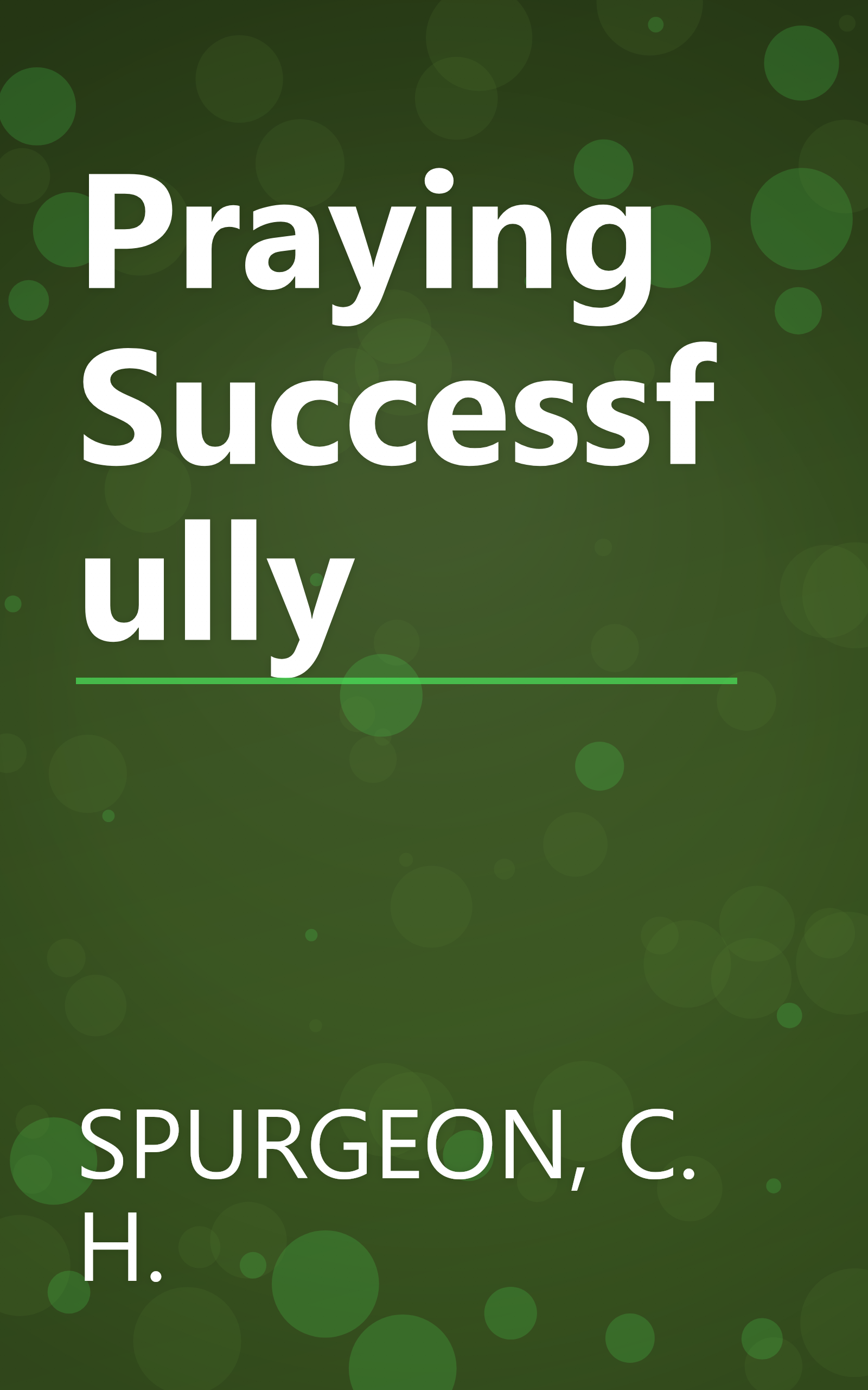 Praying Successfully book cover