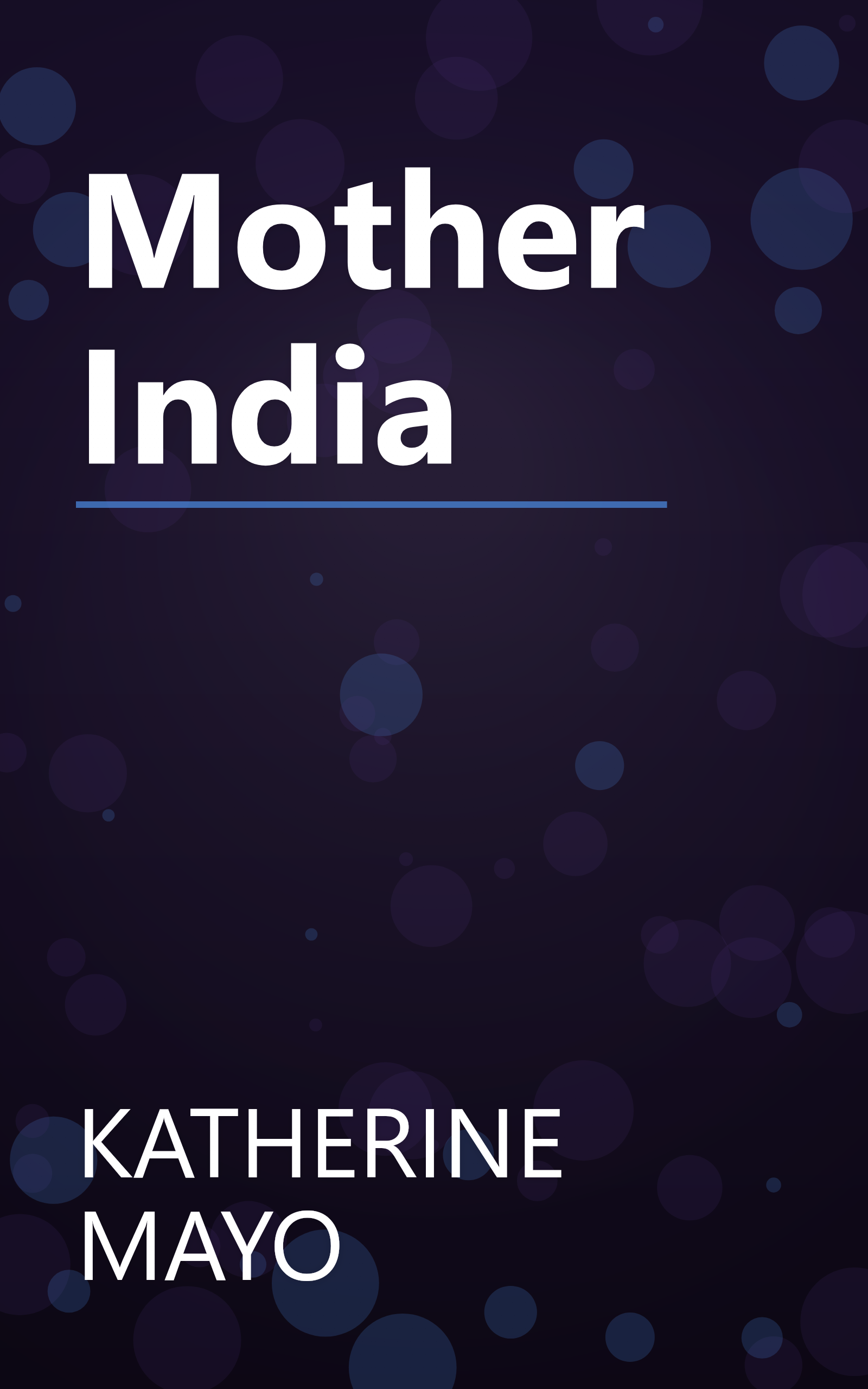 Mother India book cover