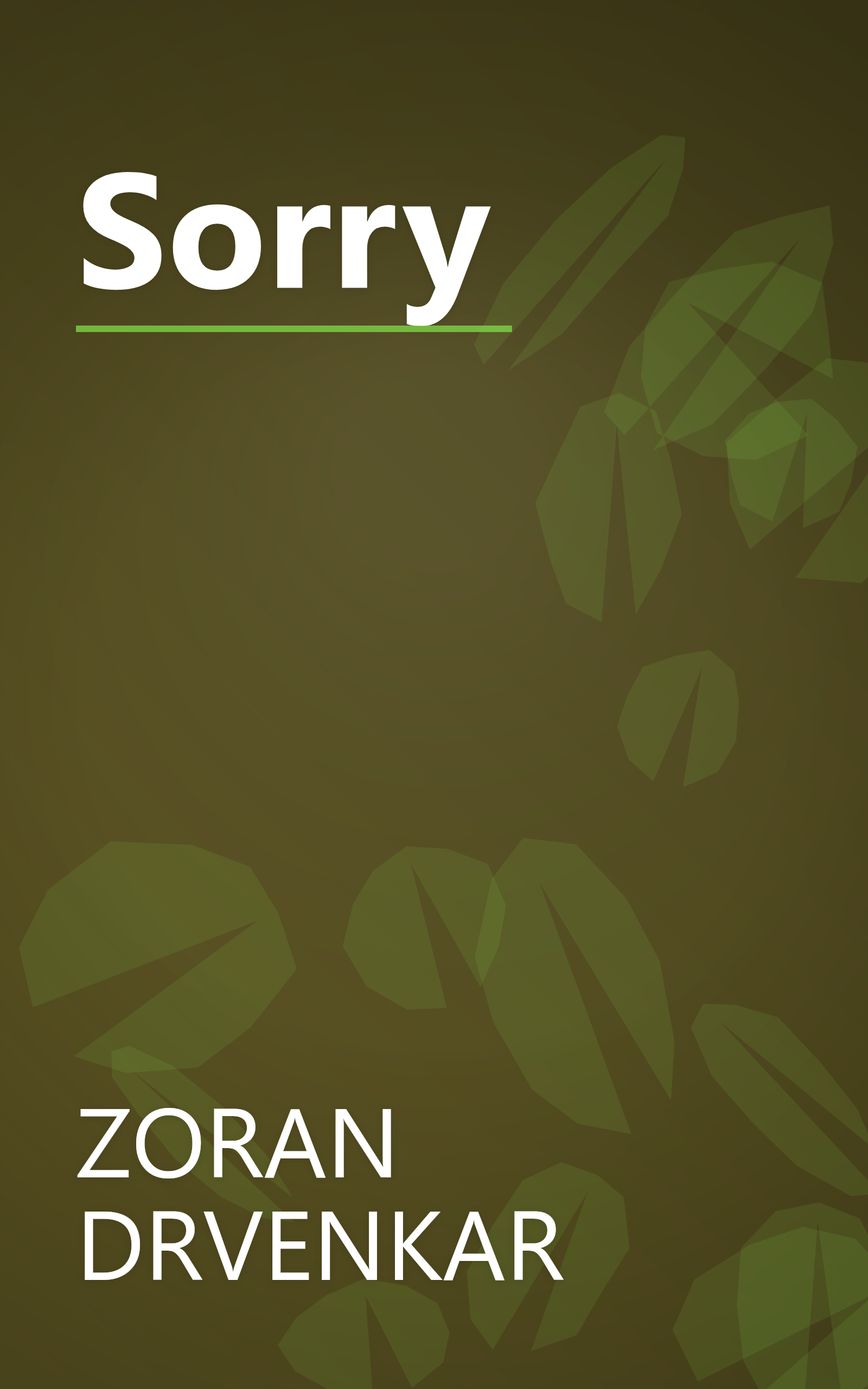 Sorry book cover
