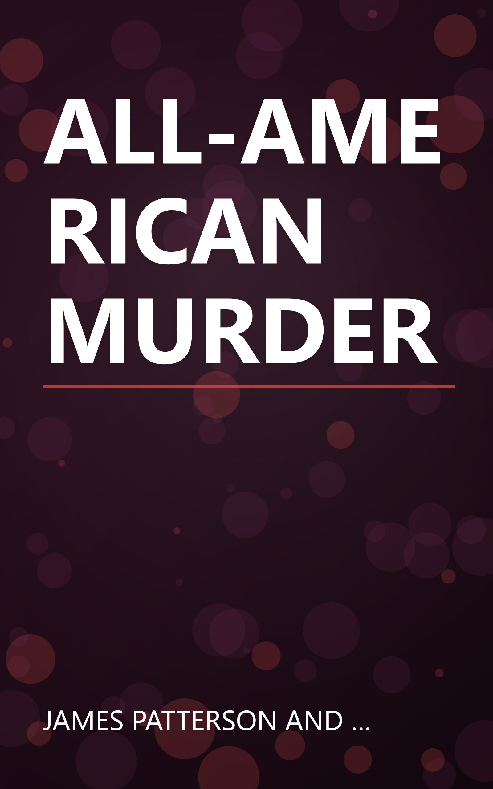 ALL-AMERICAN MURDER book cover
