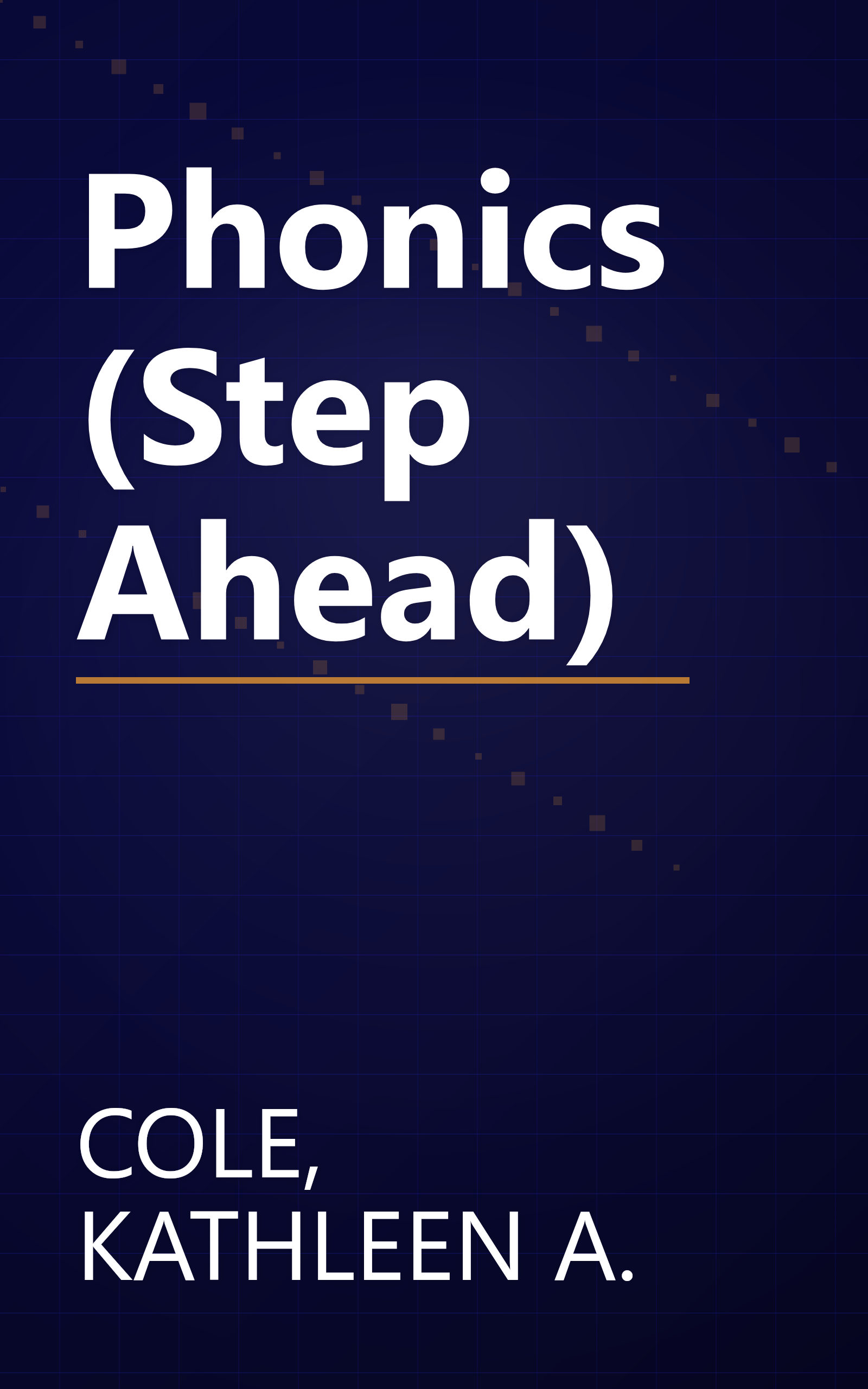 Phonics (Step Ahead) book cover