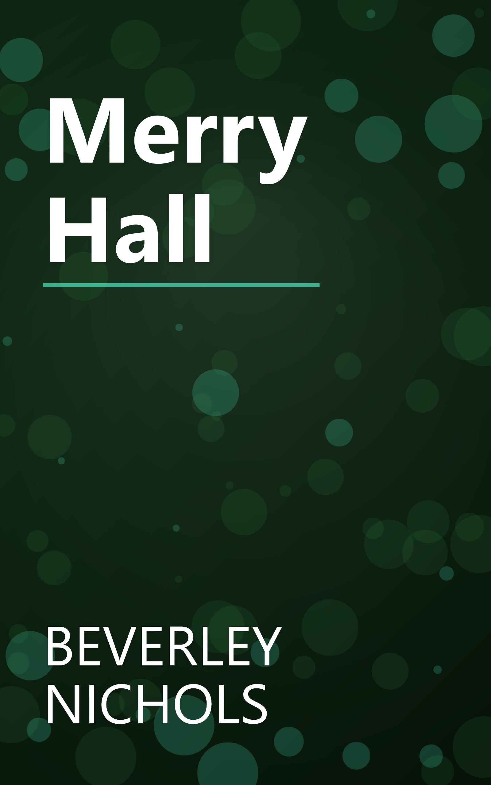 Merry Hall book cover