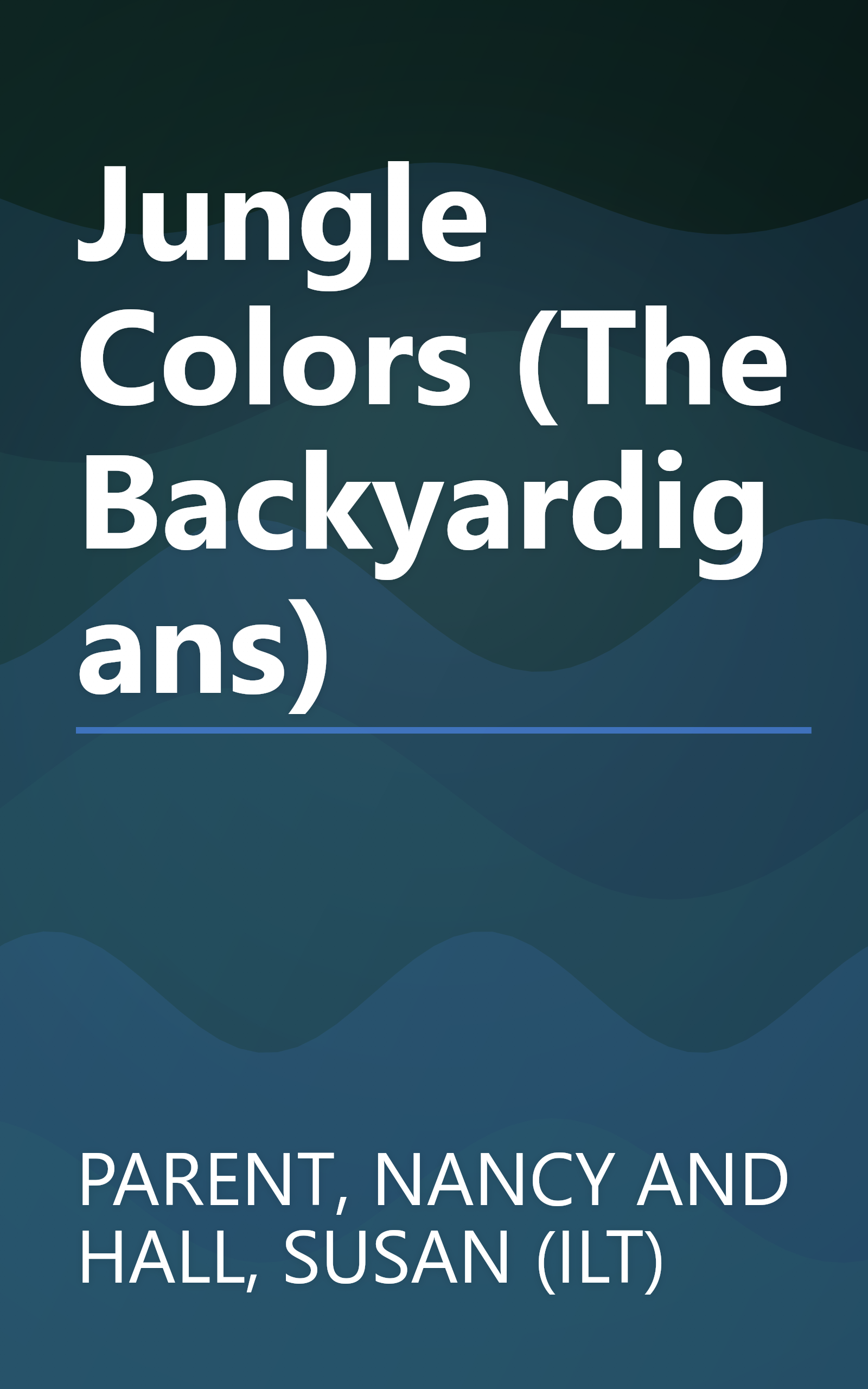 Jungle Colors (The Backyardigans) book cover