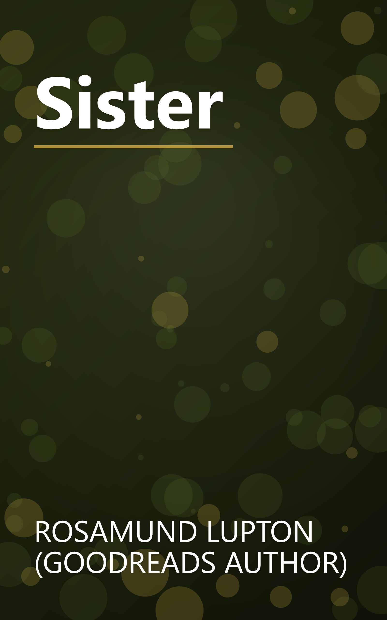 Sister book cover