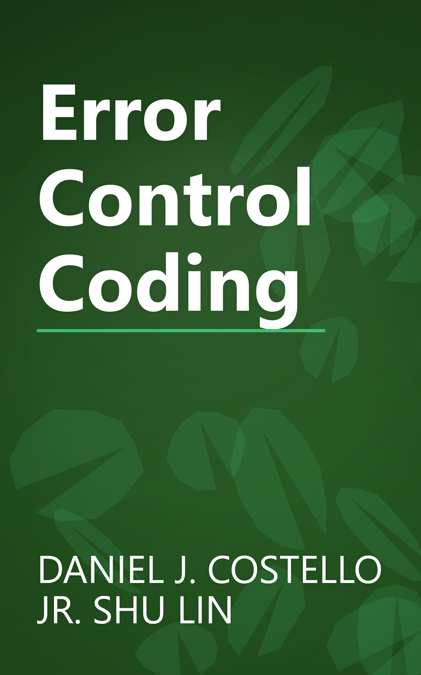 Error Control Coding book cover