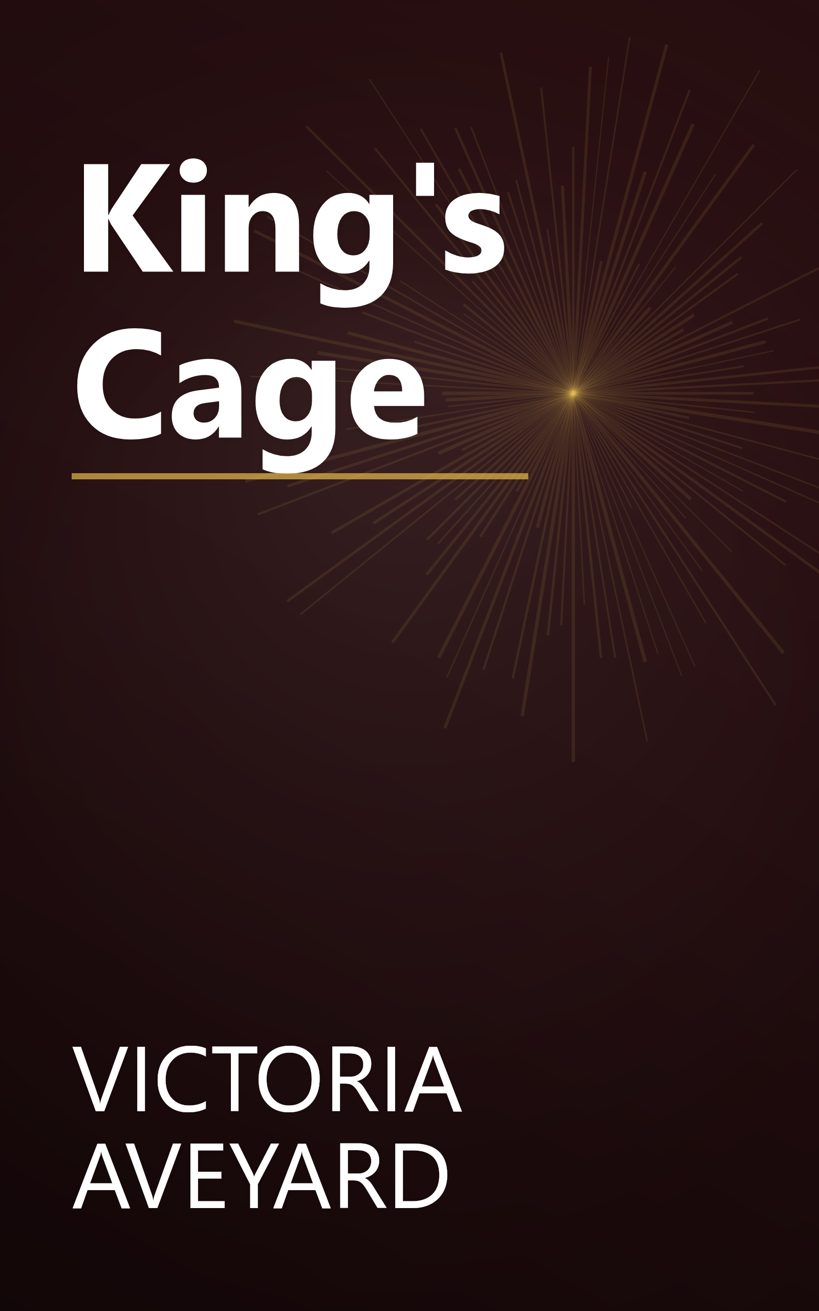 King's Cage book cover