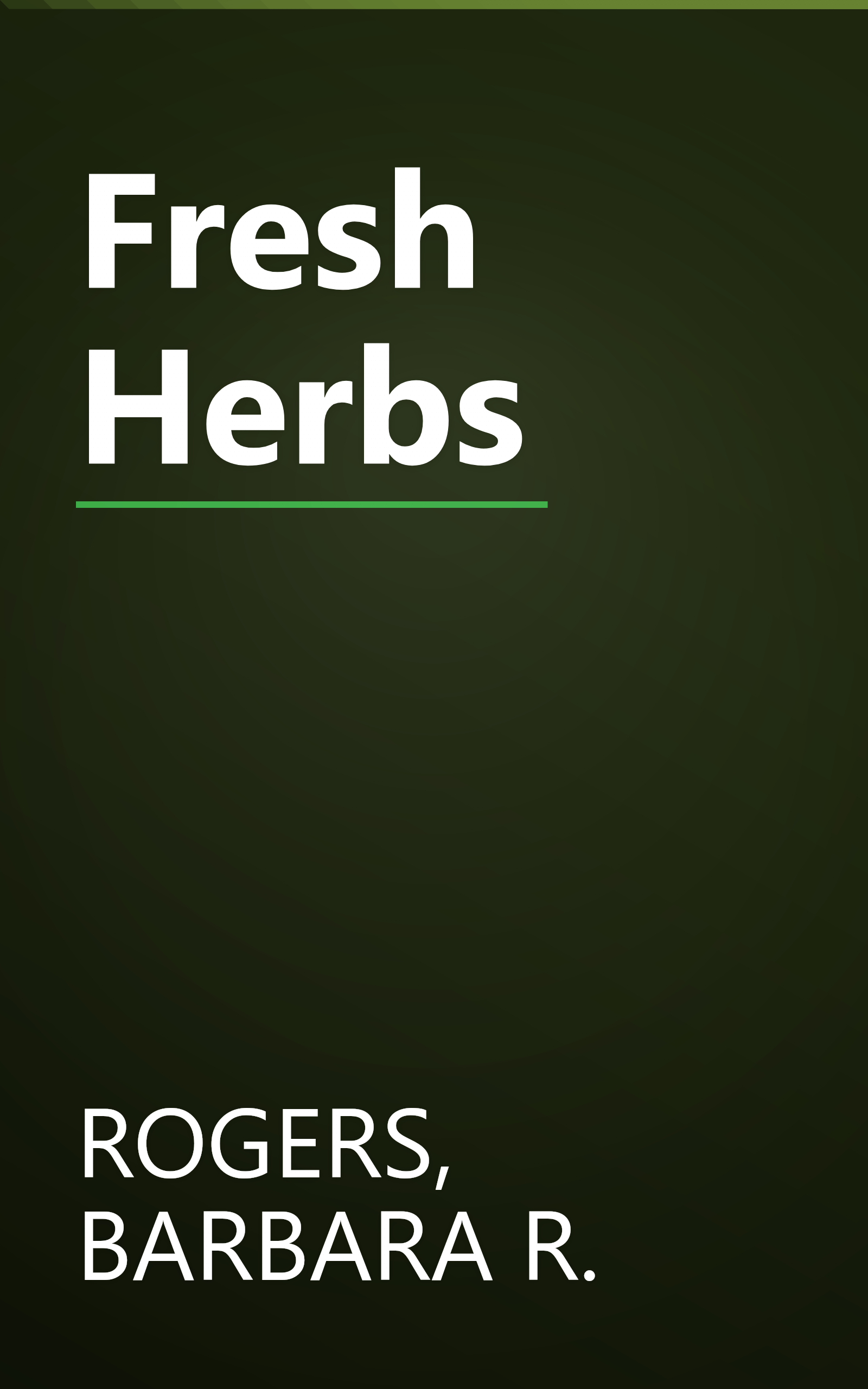 Fresh Herbs book cover