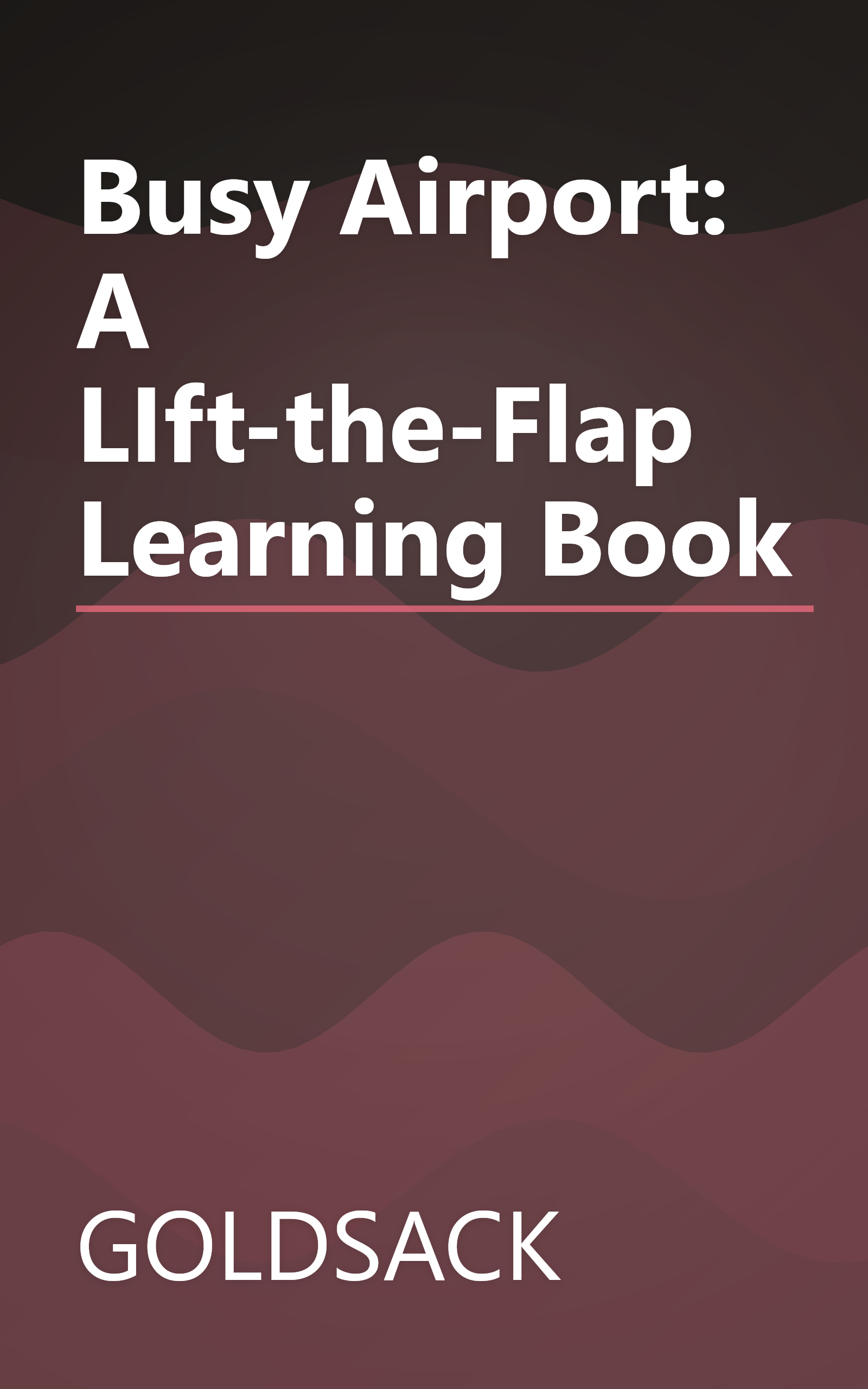 Busy Airport: A LIft-the-Flap Learning Book book cover