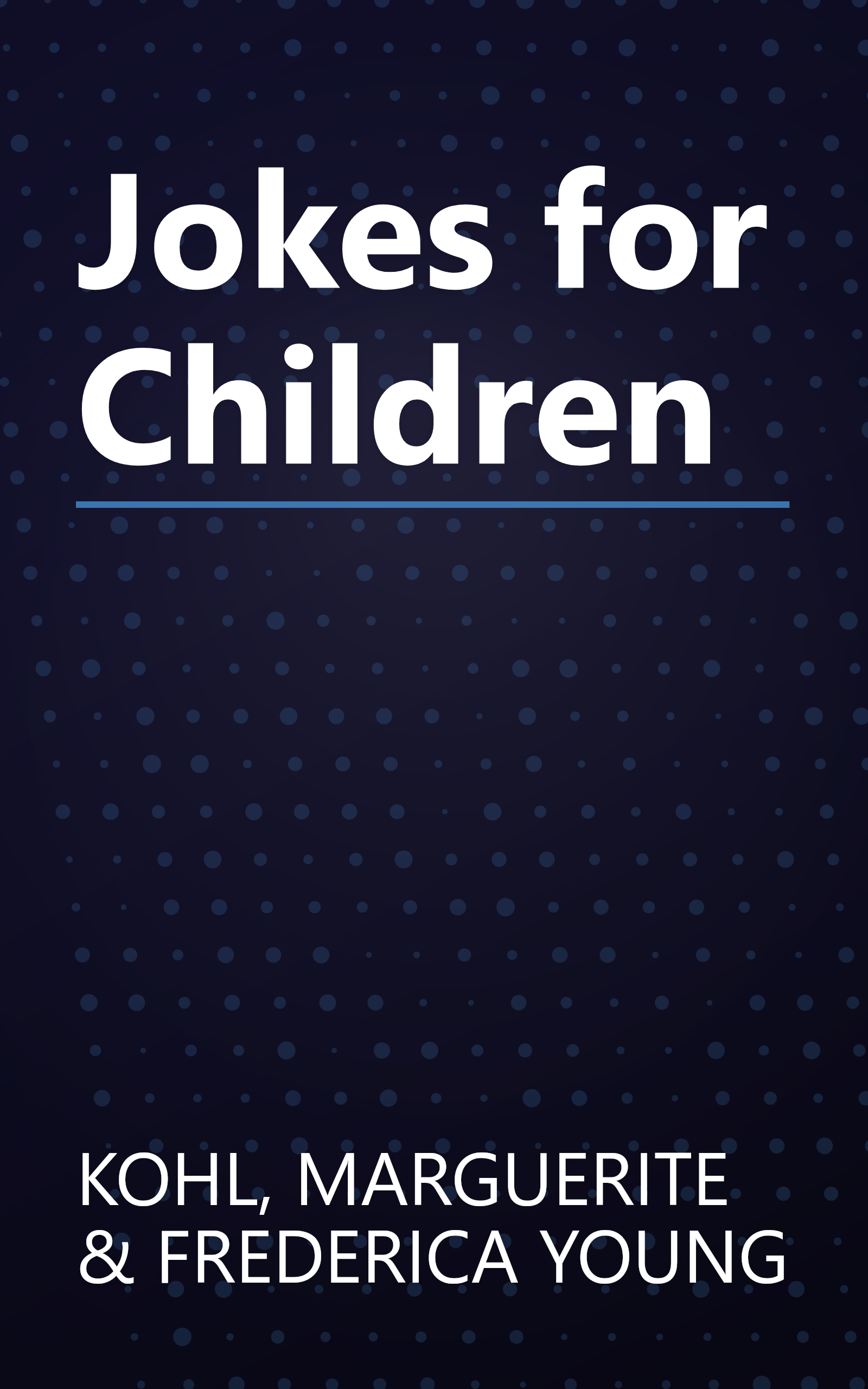 Jokes for Children book cover