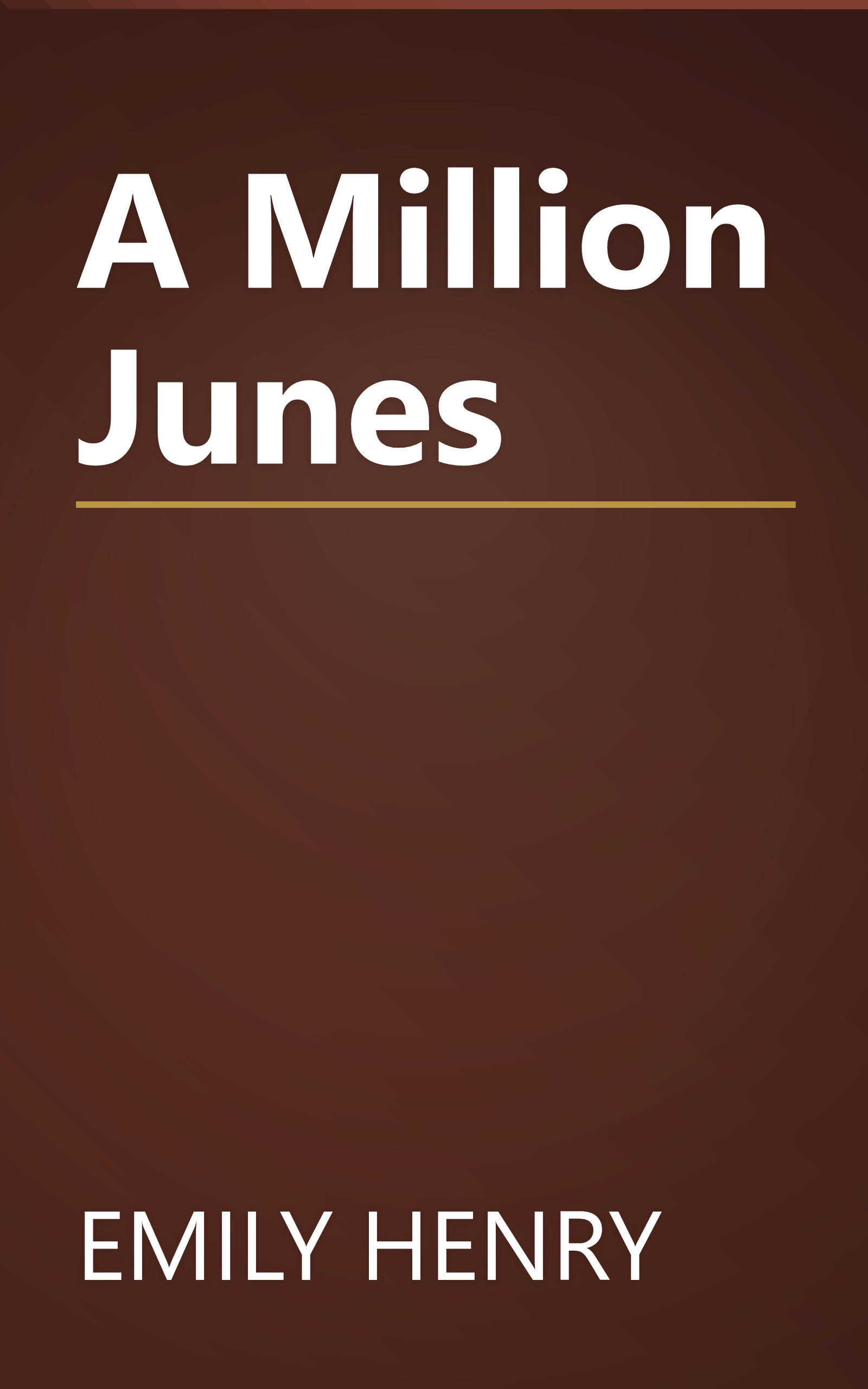 A Million Junes book cover