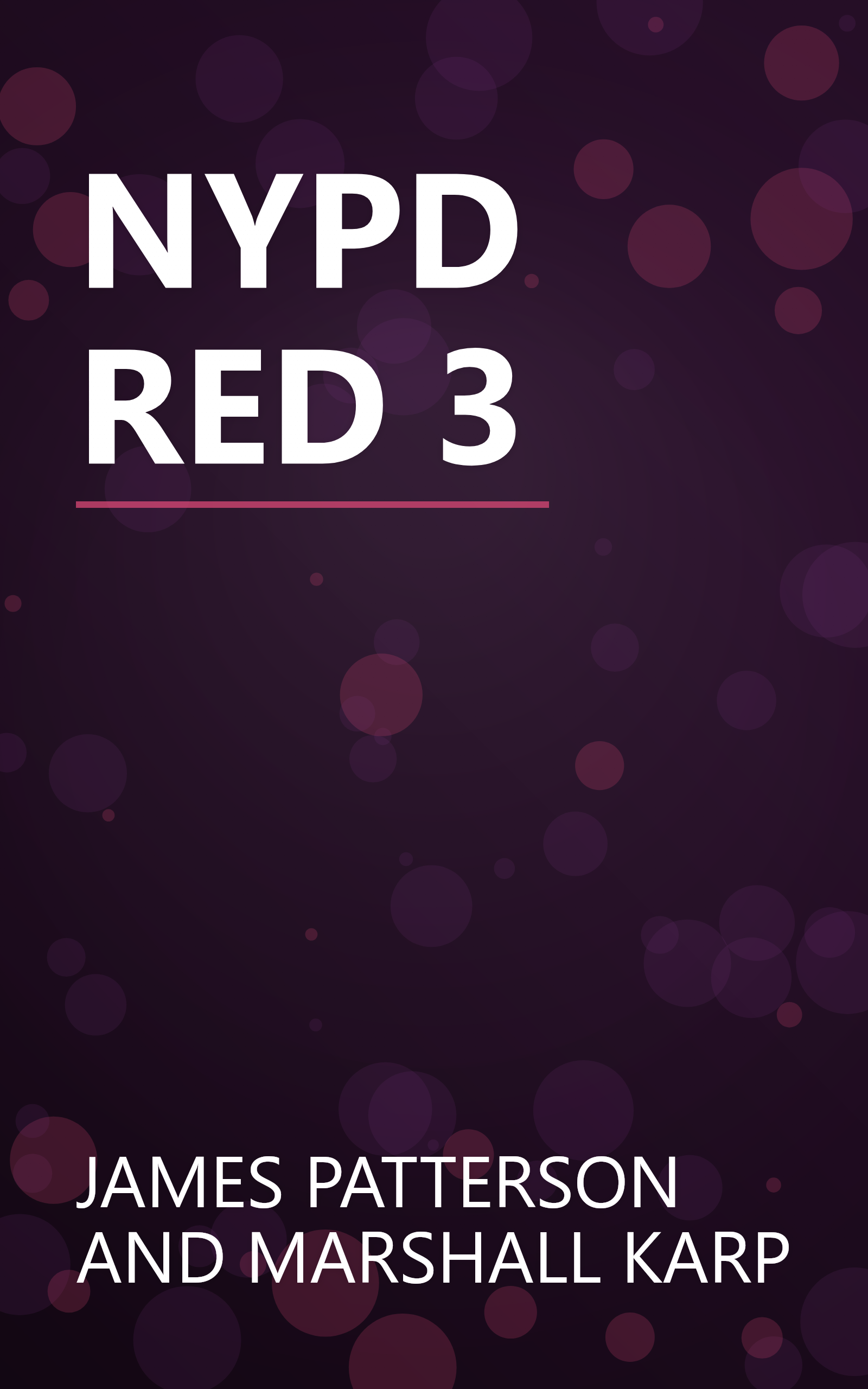 NYPD RED 3 book cover