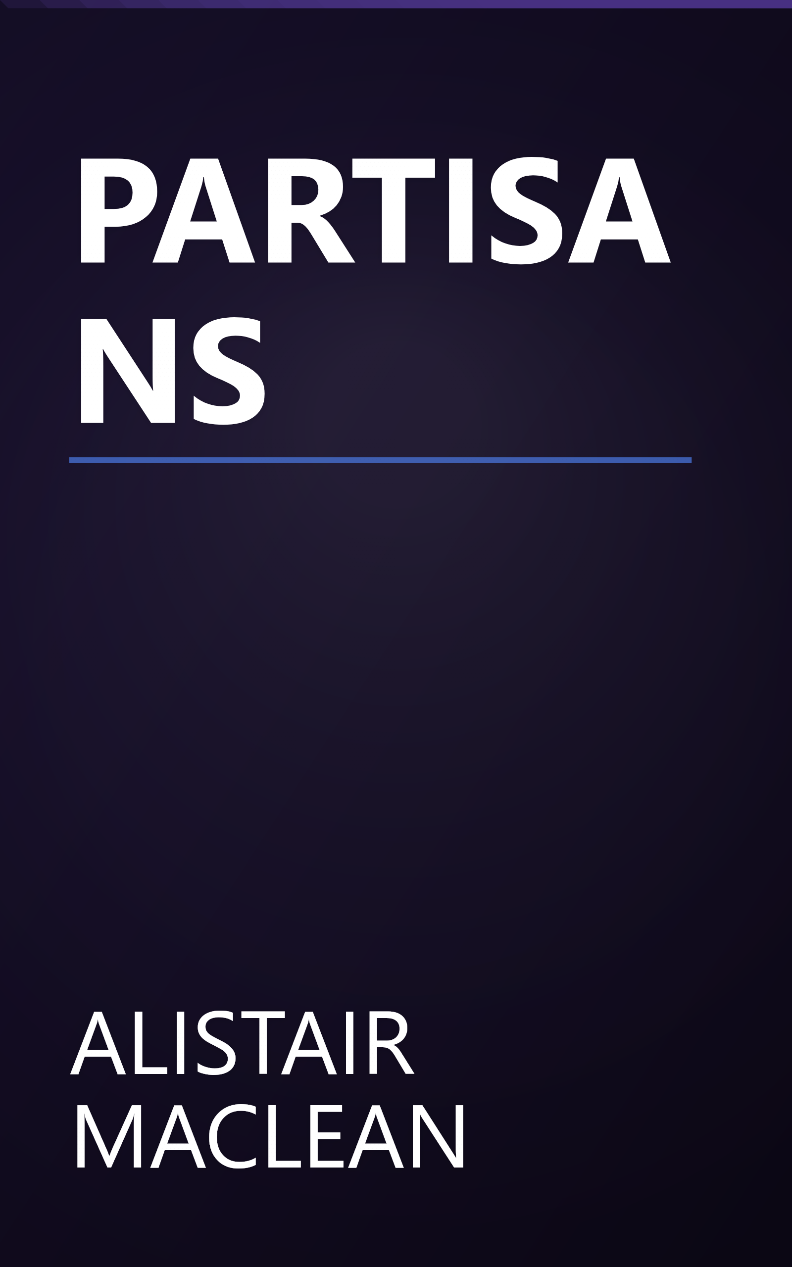 PARTISANS book cover