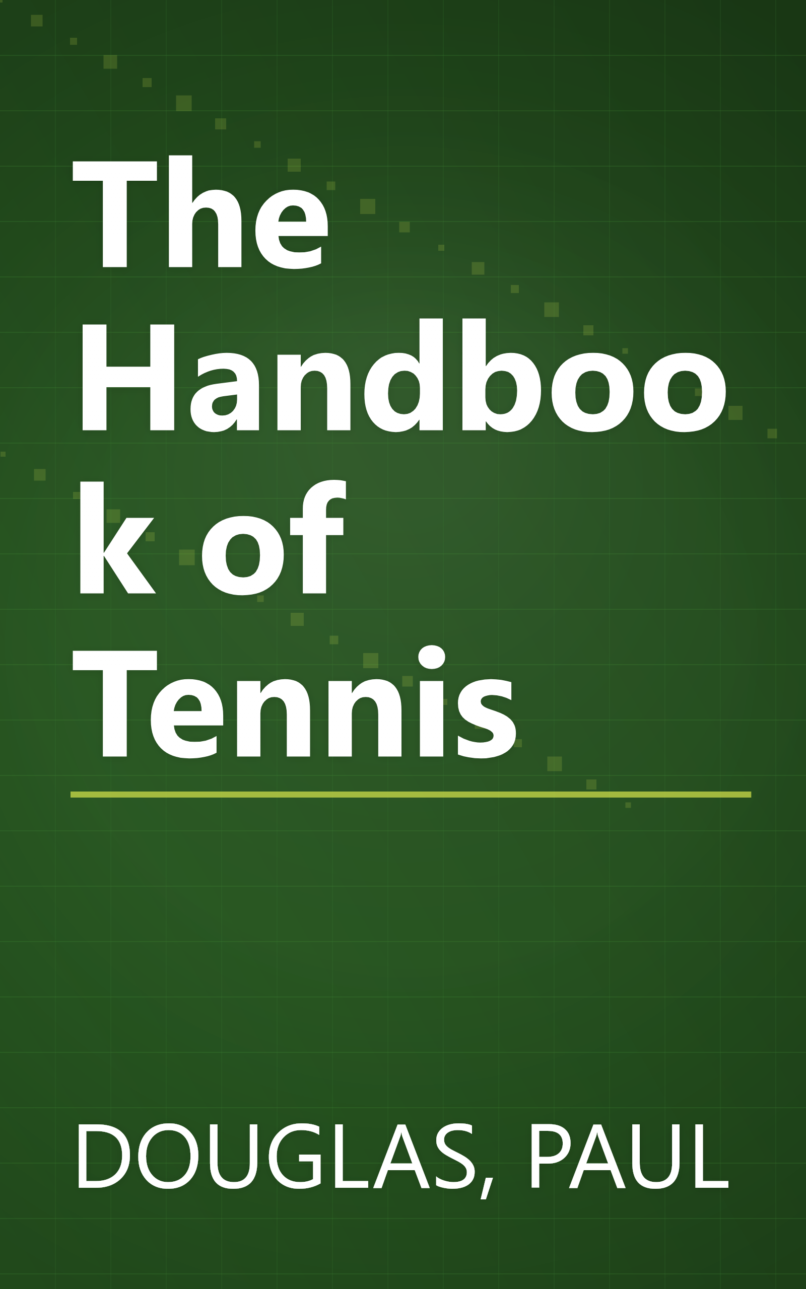 The Handbook of Tennis book cover
